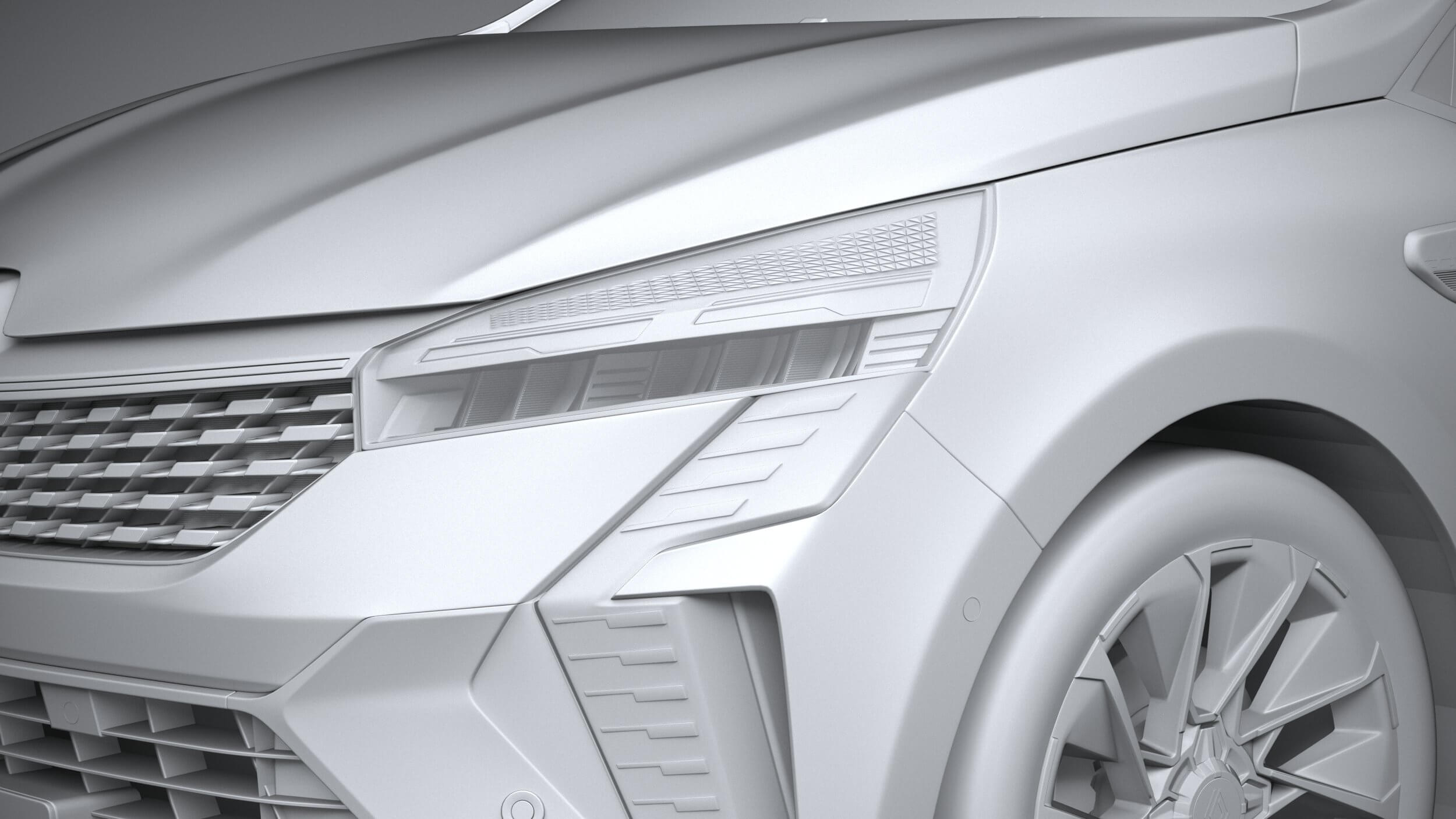 Renault Clio 2024 - 3D Model by SQUIR