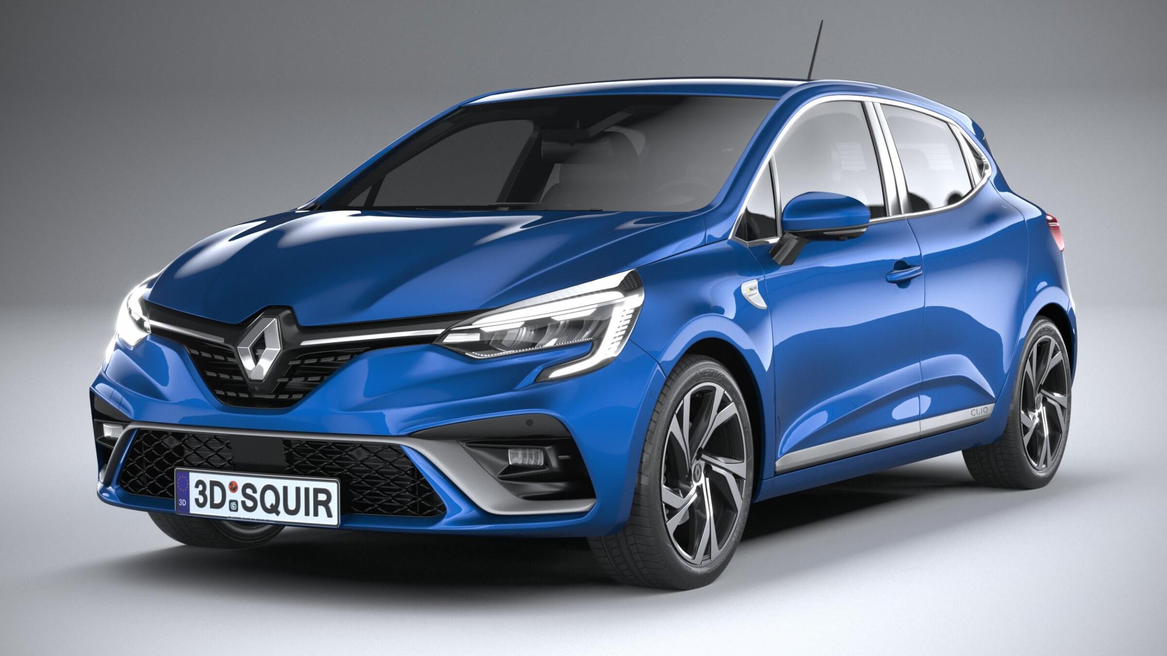 Renault Clio RS Line 2020 - 3D Model by SQUIR