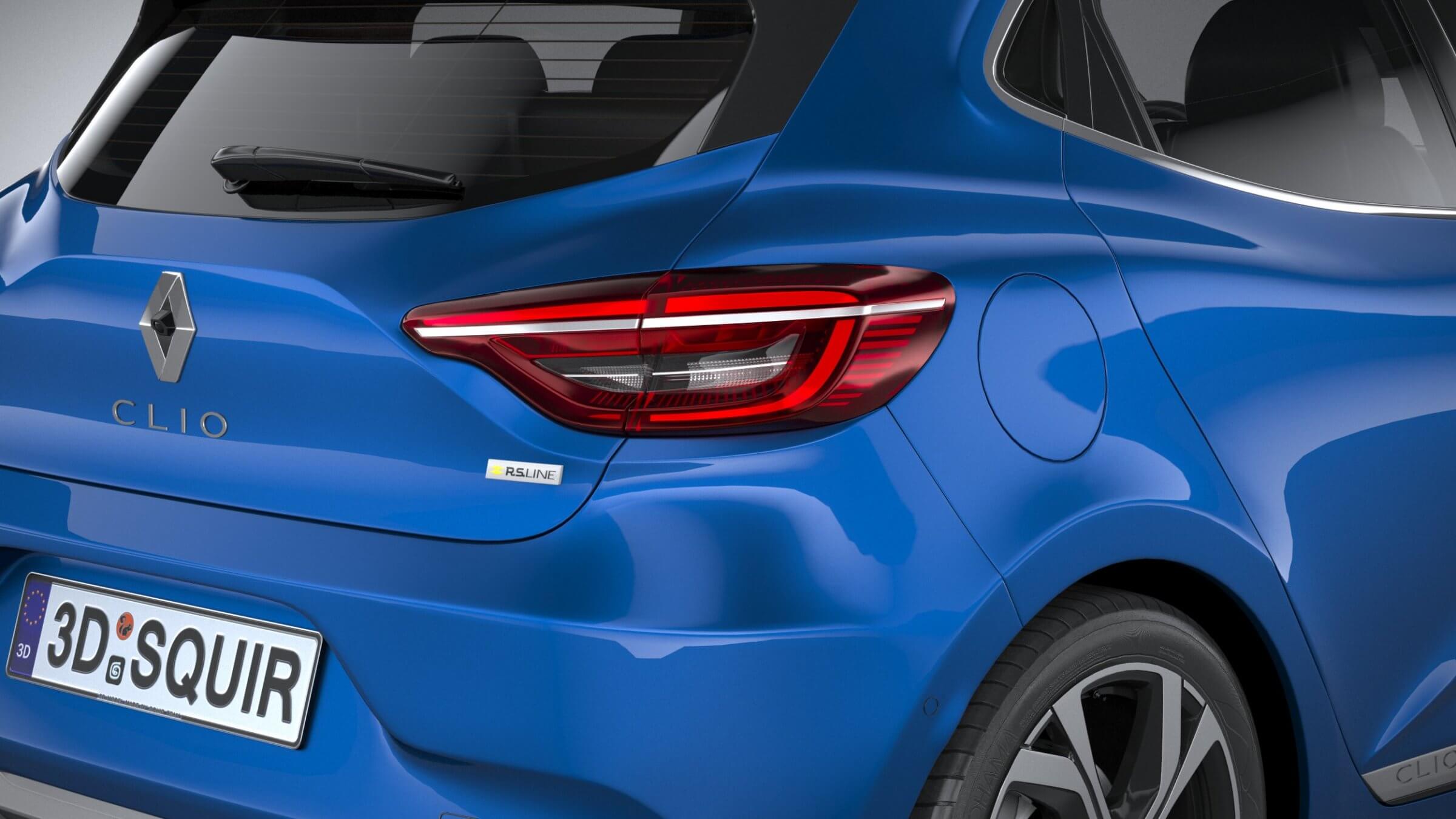 Renault Clio RS Line 2020 - 3D Model by SQUIR