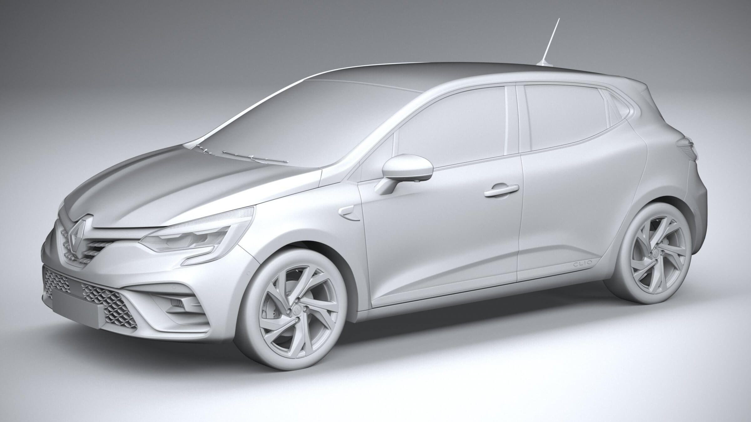 Renault Clio RS Line 2020 - 3D Model by SQUIR