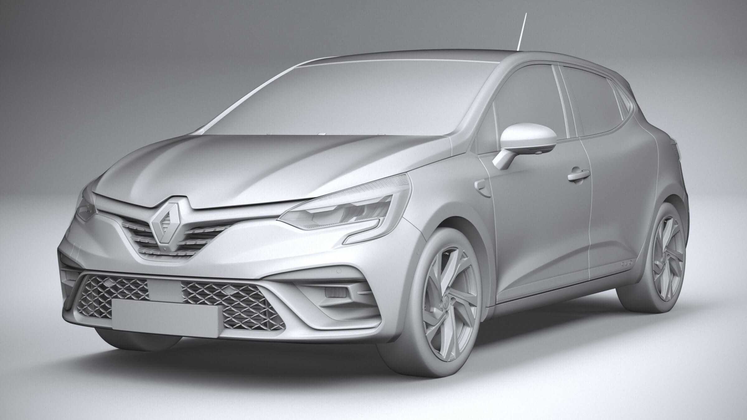 Renault Clio RS Line 2020 - 3D Model by SQUIR