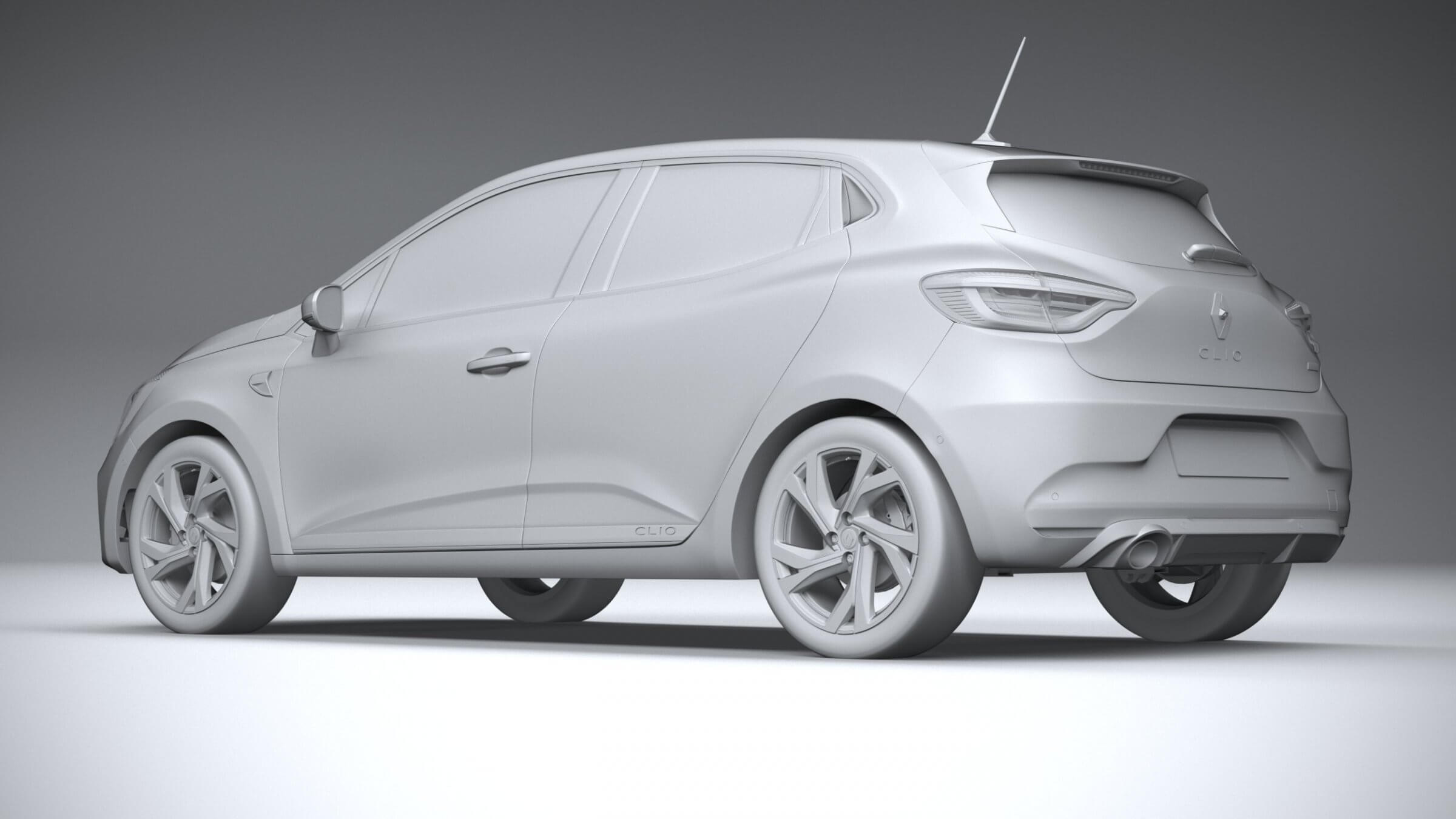 Renault Clio RS Line 2020 - 3D Model by SQUIR