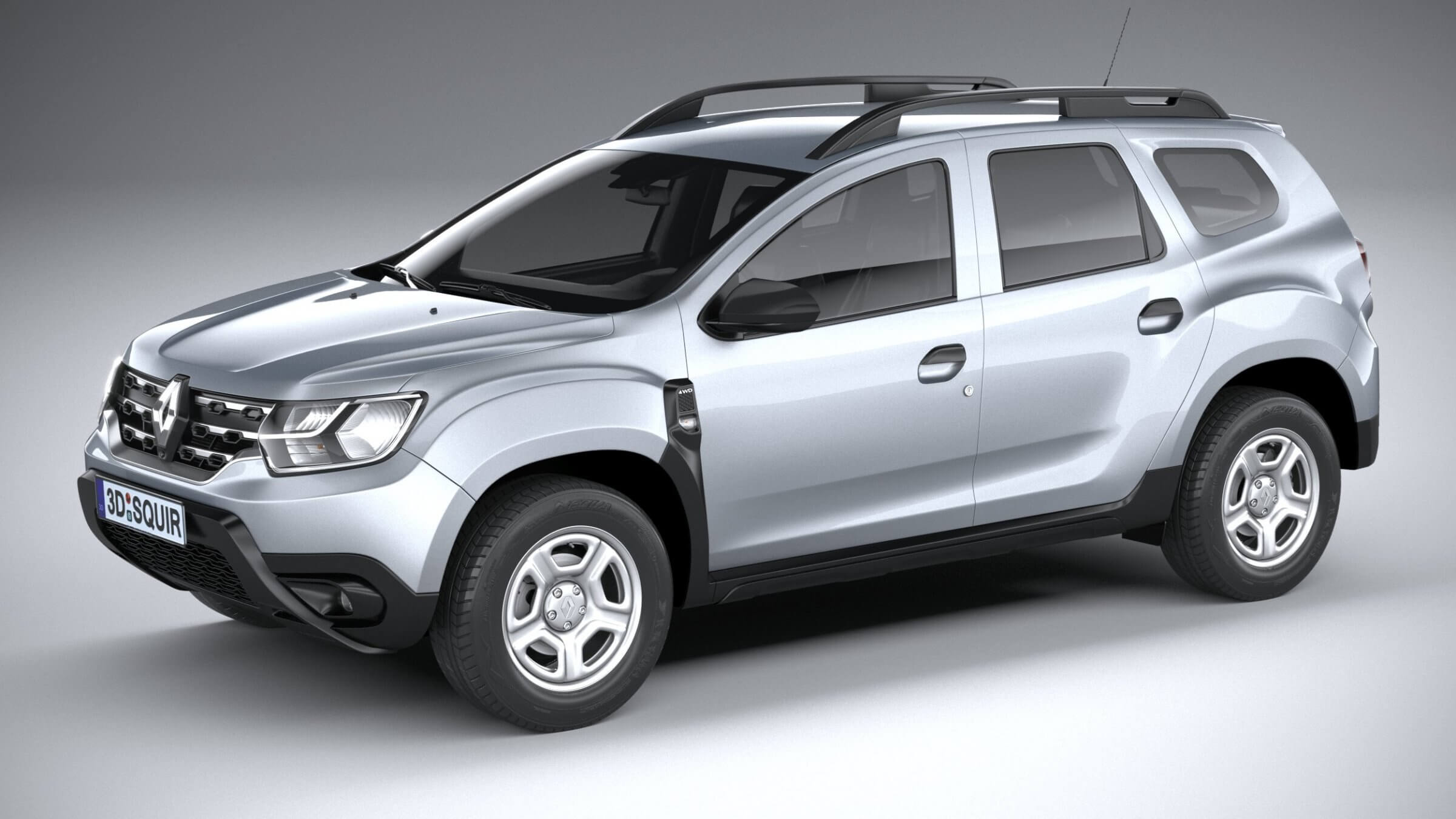 Renault Duster 2022 - 3D Model by SQUIR