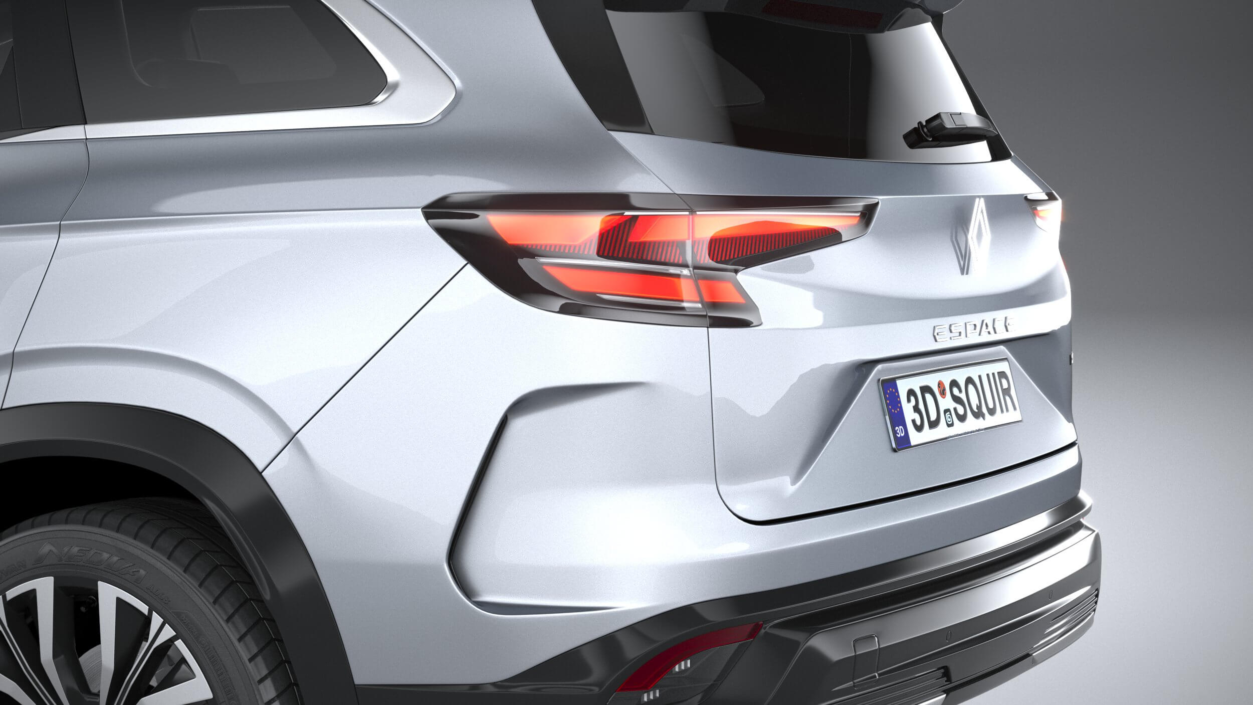 Renault Espace 2026 - 3D Model by SQUIR