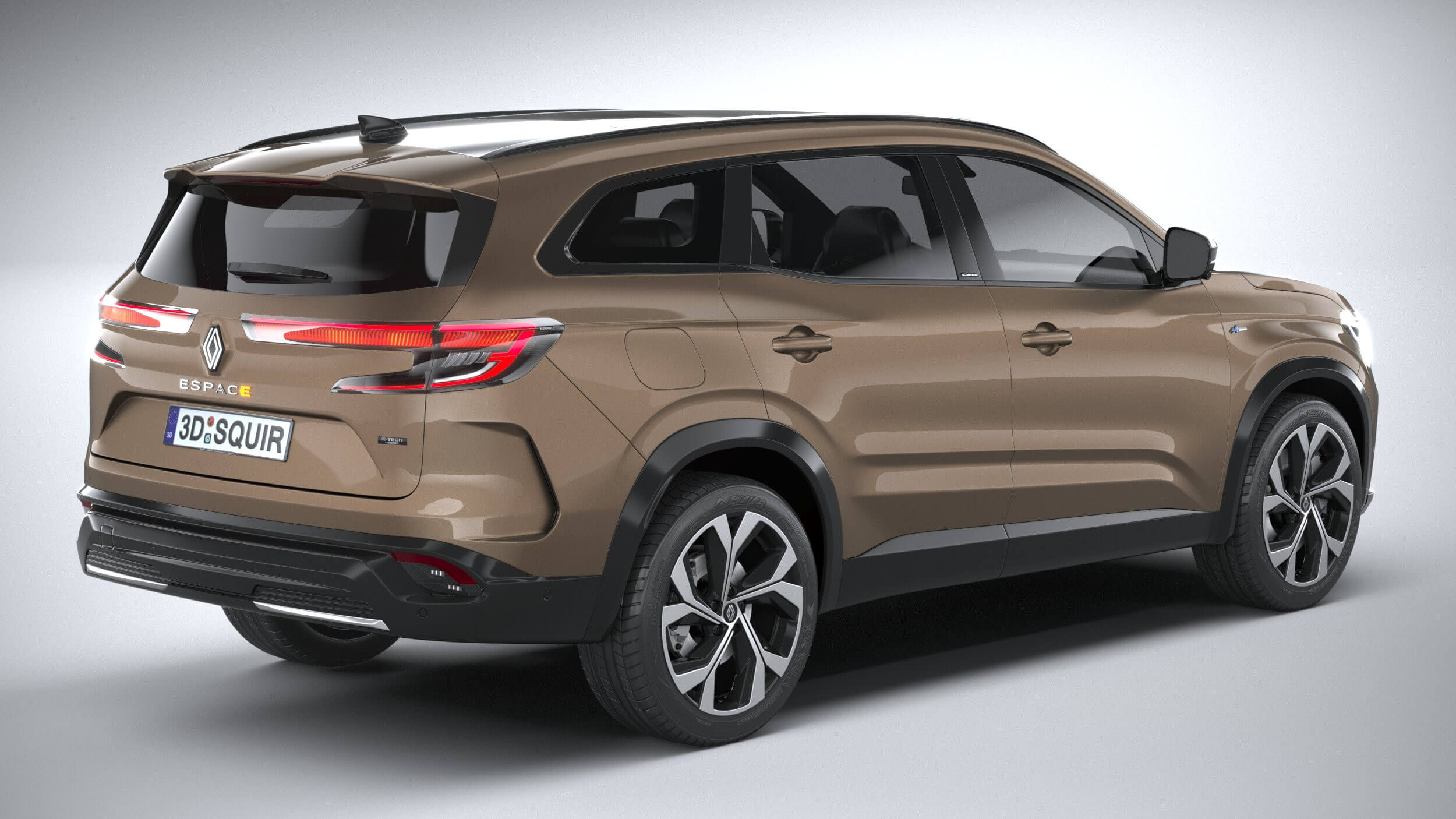 Renault Espace Esprit Alpine 2023 - 3D Model by SQUIR