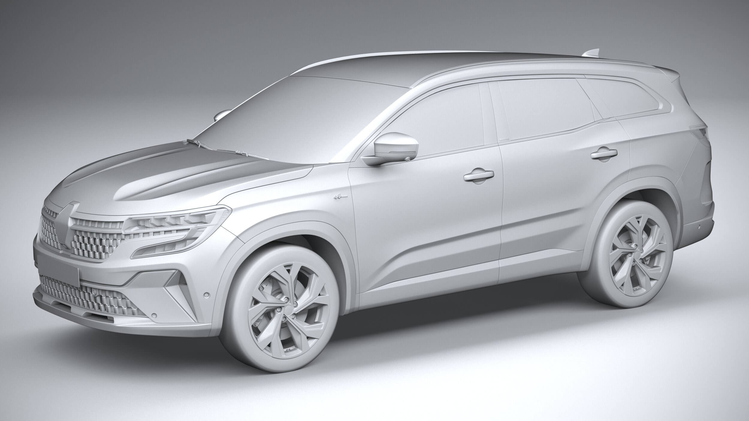 Renault Espace Esprit Alpine 2023 - 3D Model by SQUIR