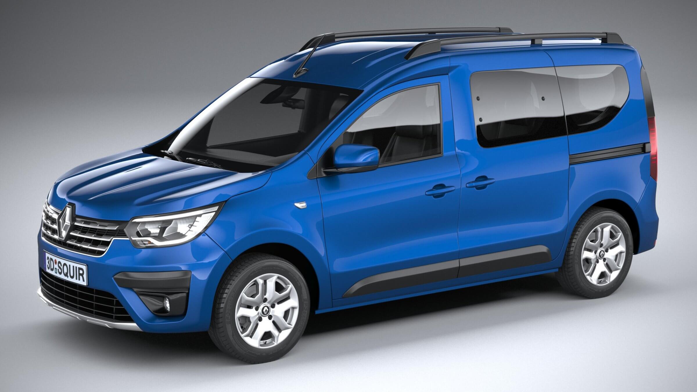 Renault Express 2021 - 3D Model by SQUIR