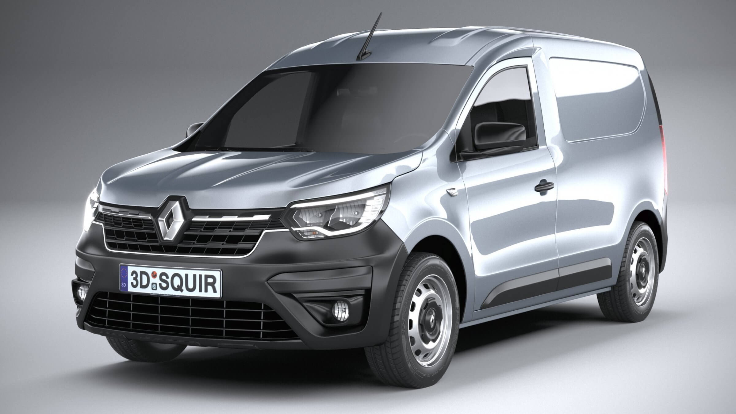 Renault Express Van 2021 - 3D Model by SQUIR