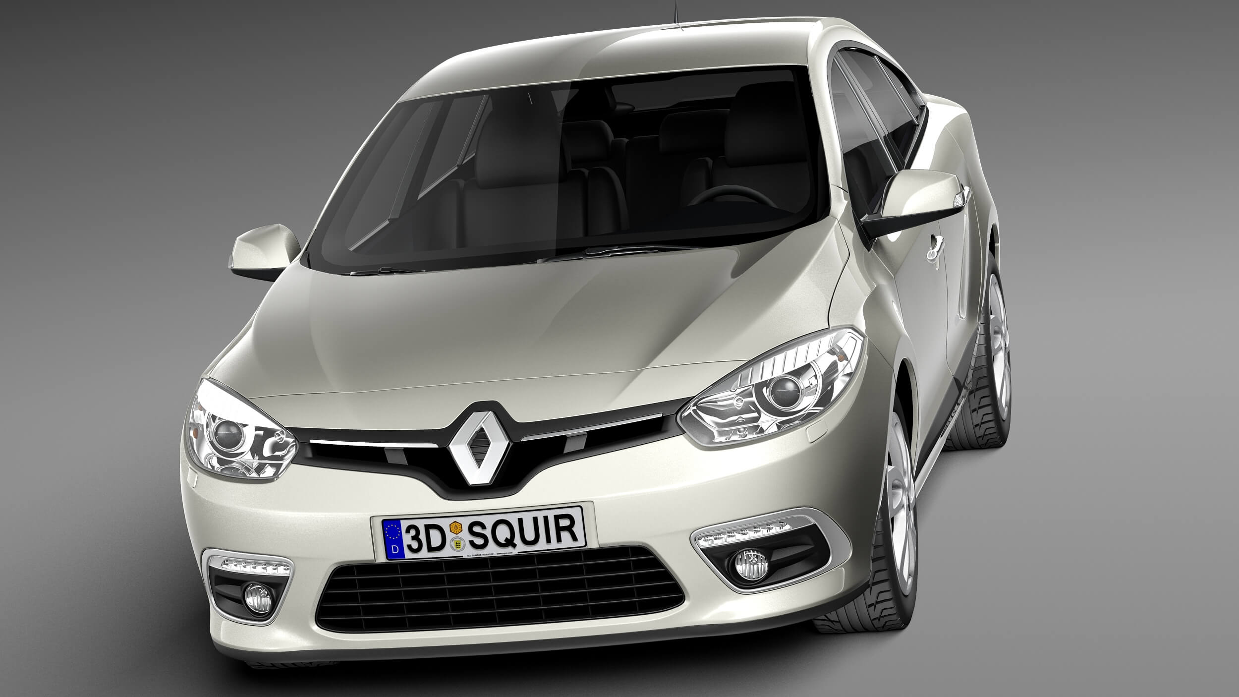 Renault Fluence 2013 - 3D Model by SQUIR