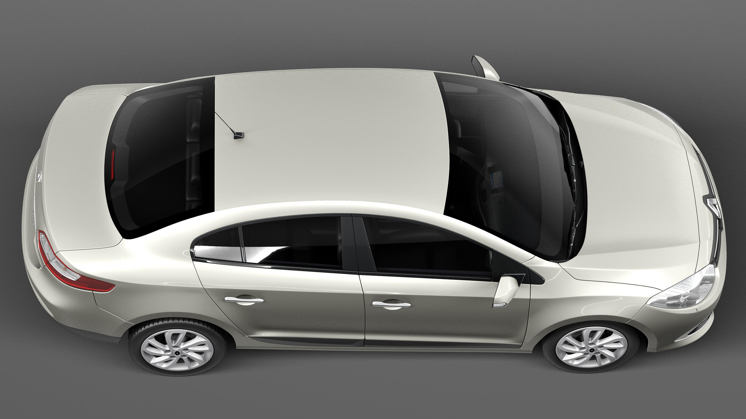 Renault Fluence 2013 - 3D Model by SQUIR