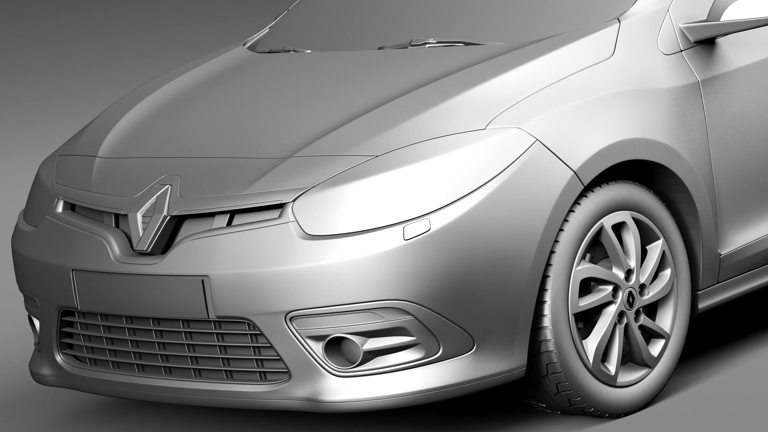 Renault Fluence 2013 - 3D Model by SQUIR