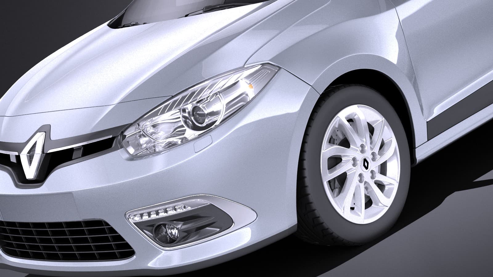 Renault Fluence 2016 (V-Ray) 3D Model by SQUIR