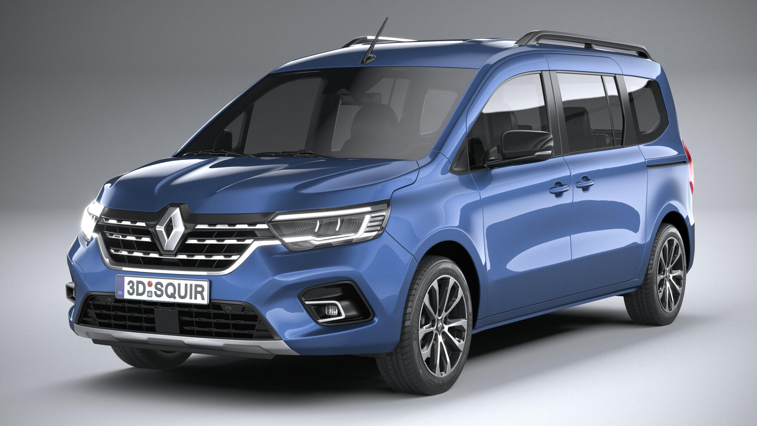 Renault Grand Kangoo 2024 - 3D Model by SQUIR