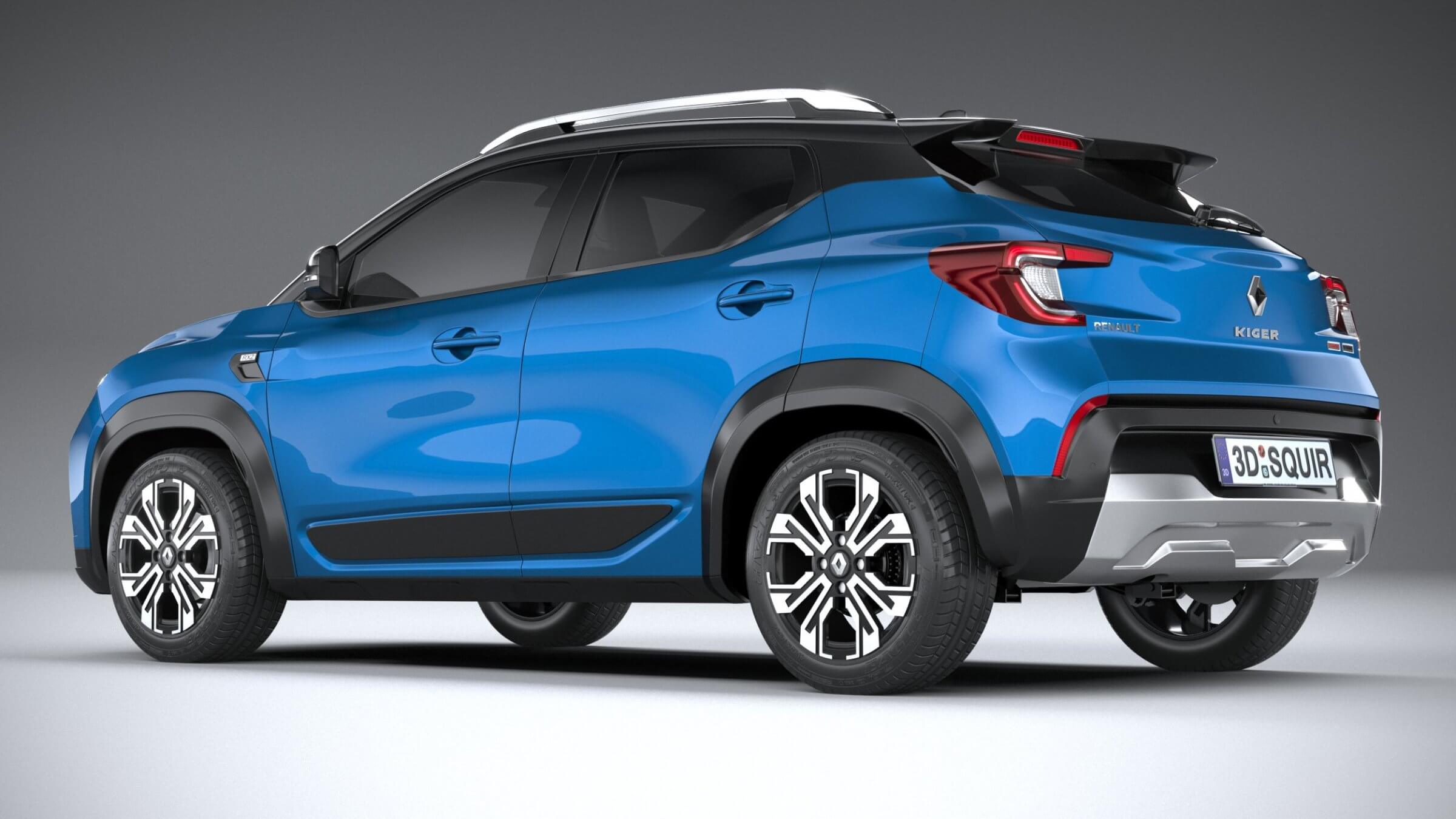 Renault Kiger 2022 - 3D Model by SQUIR