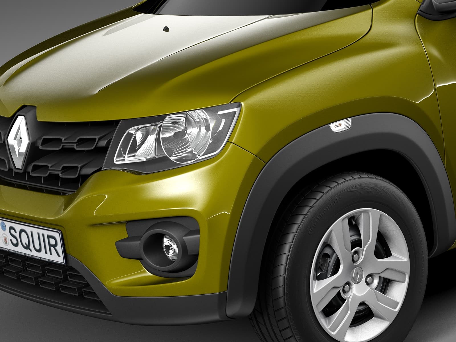 Renault Kwid 2016 - 3D Model by SQUIR