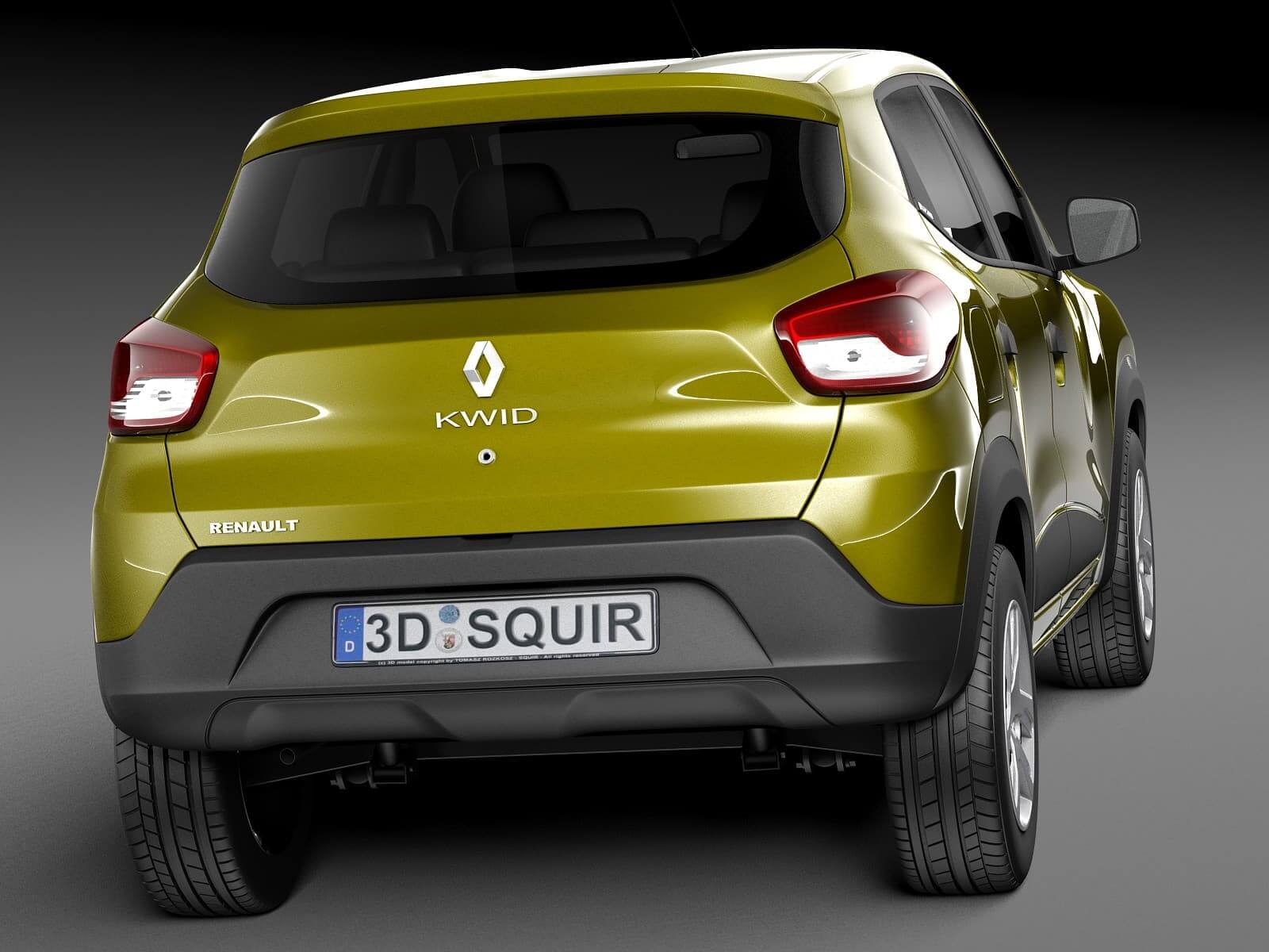 Renault Kwid 2016 - 3D Model by SQUIR