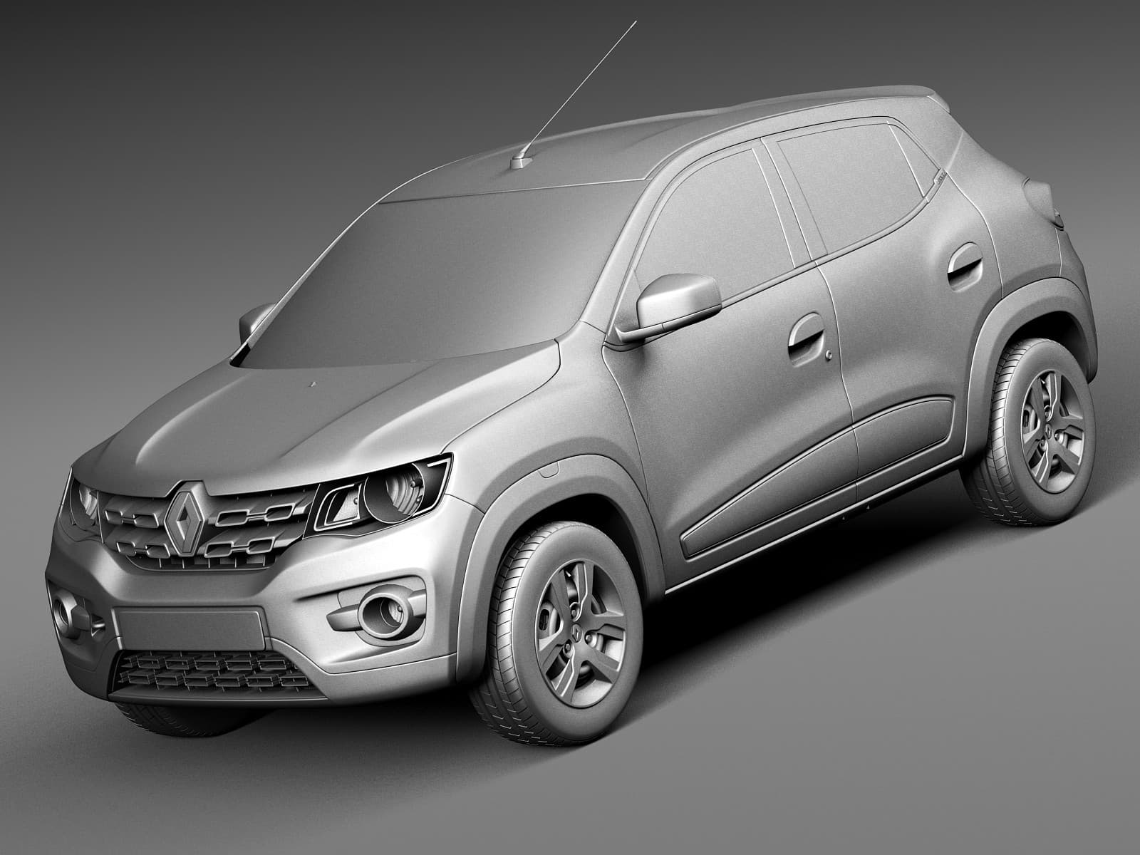 Renault Kwid 2016 - 3D Model by SQUIR