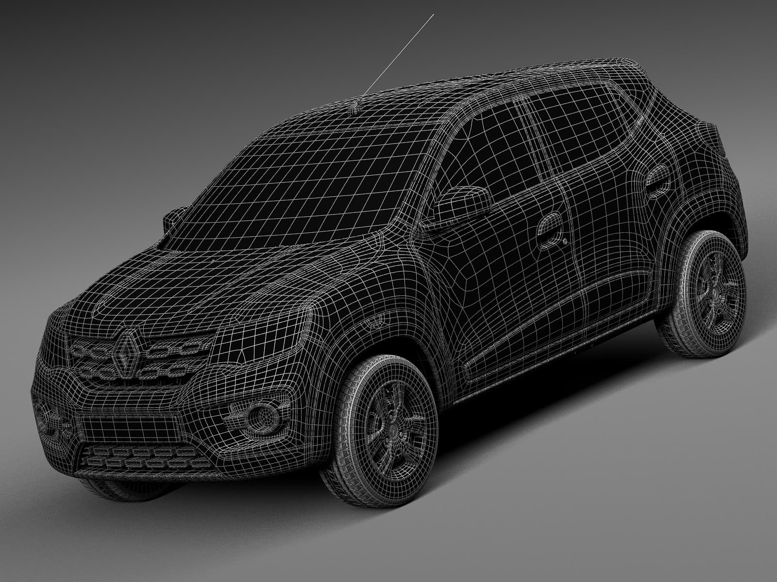 Renault Kwid 2016 - 3D Model by SQUIR