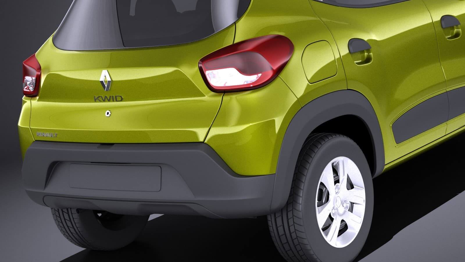 Renault Kwid 2018 (V-Ray) 3D Model by SQUIR