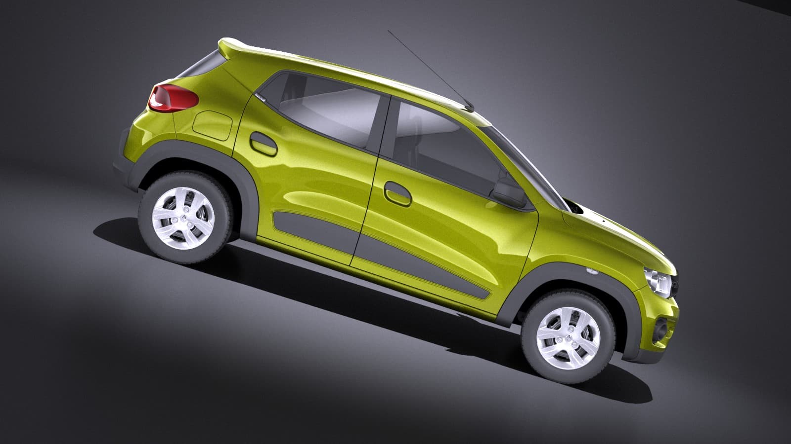 Renault Kwid 2018 (V-Ray) 3D Model by SQUIR