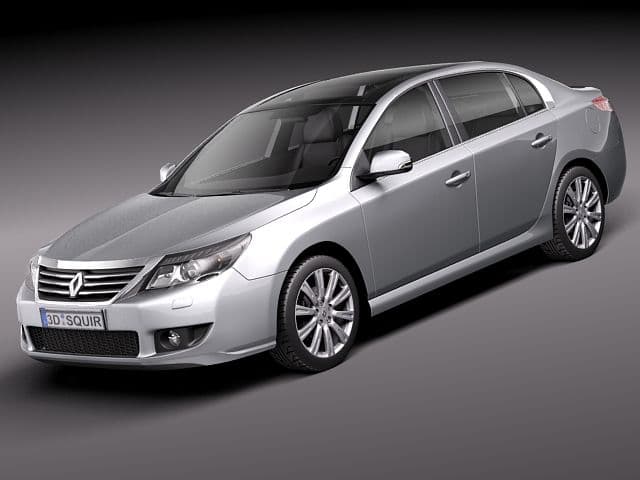 Renault Latitude 2011 - 3D Model by SQUIR