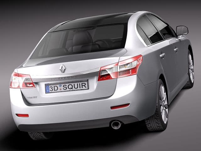 Renault Latitude 2011 - 3D Model by SQUIR