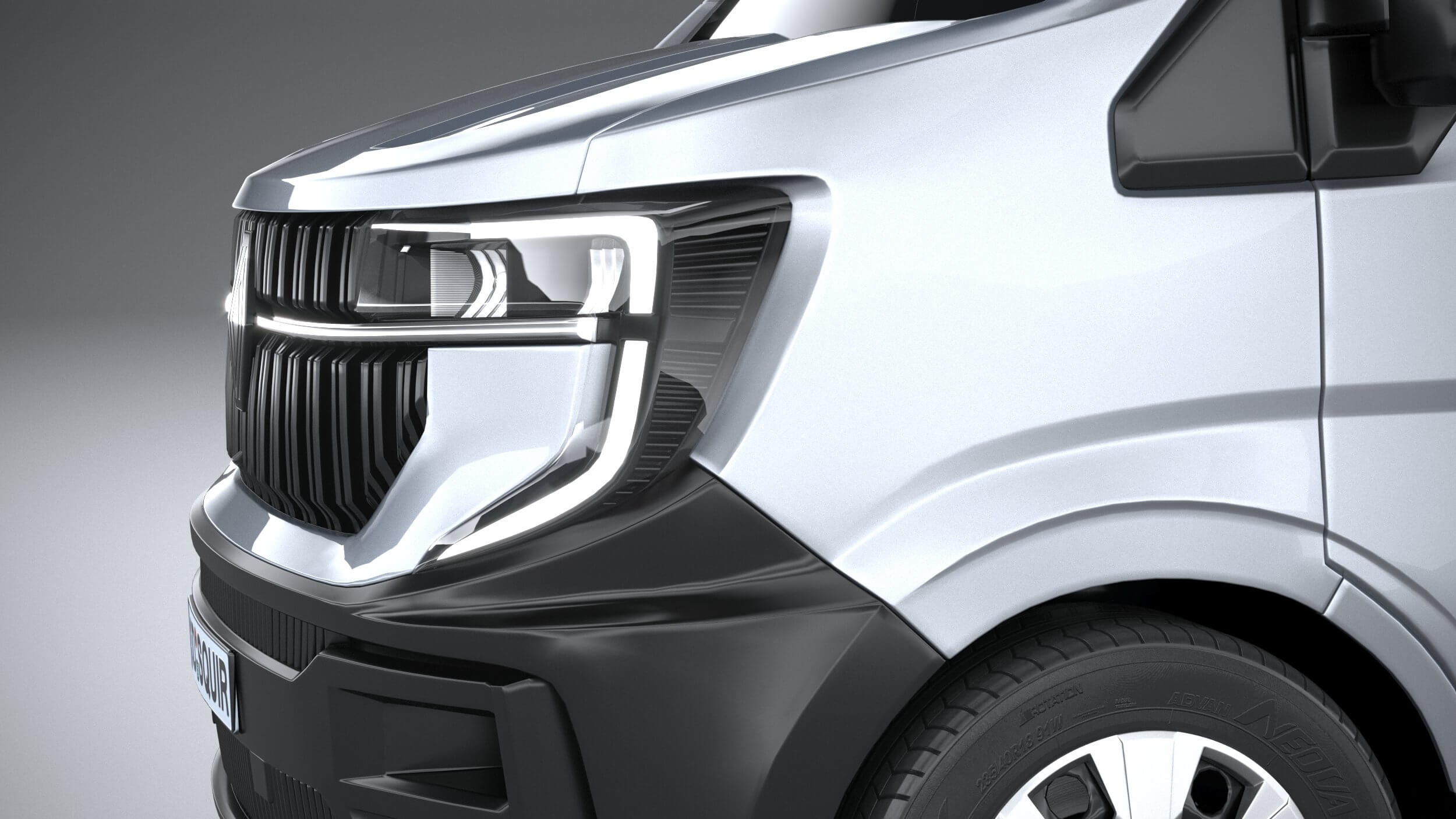 Renault Master 2025 - 3D Model by SQUIR