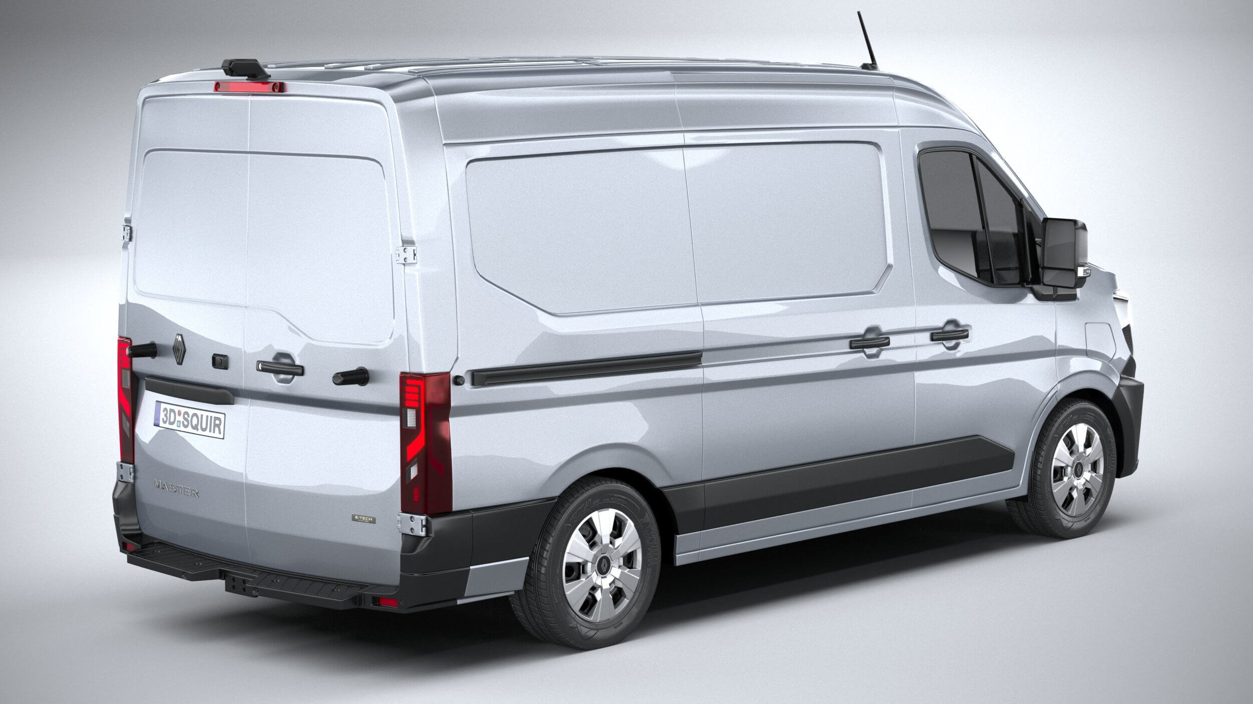 Renault Master 2025 - 3D Model by SQUIR