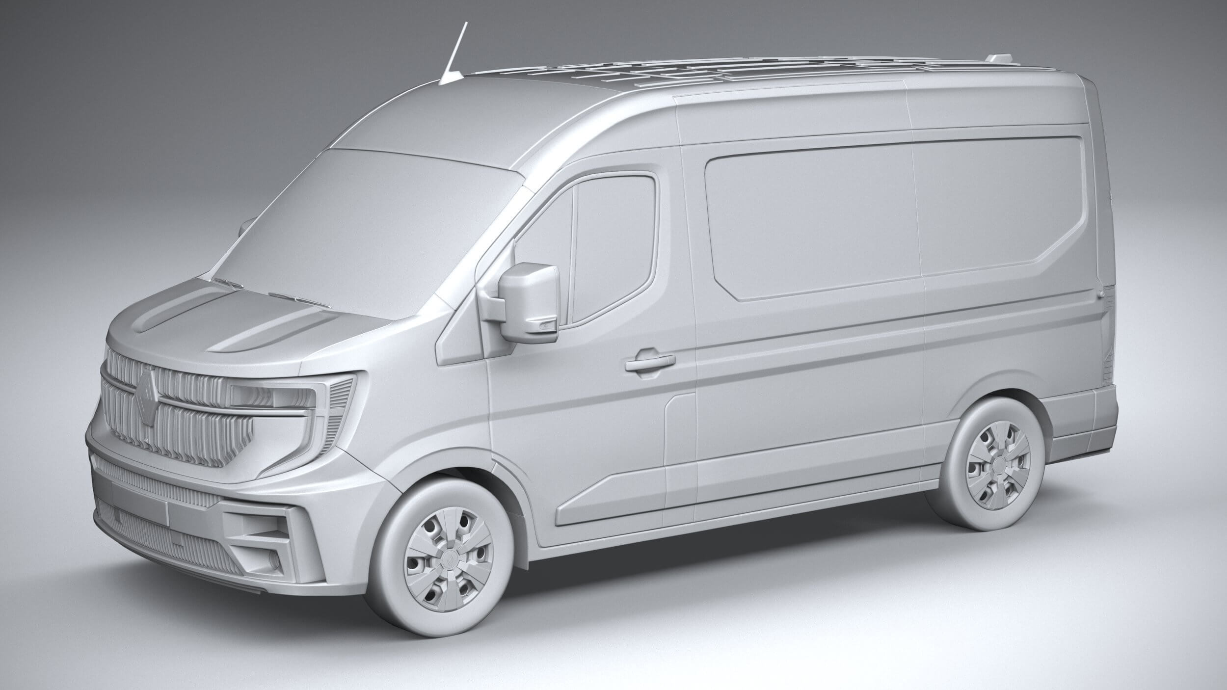 Renault Master 2025 - 3D Model by SQUIR