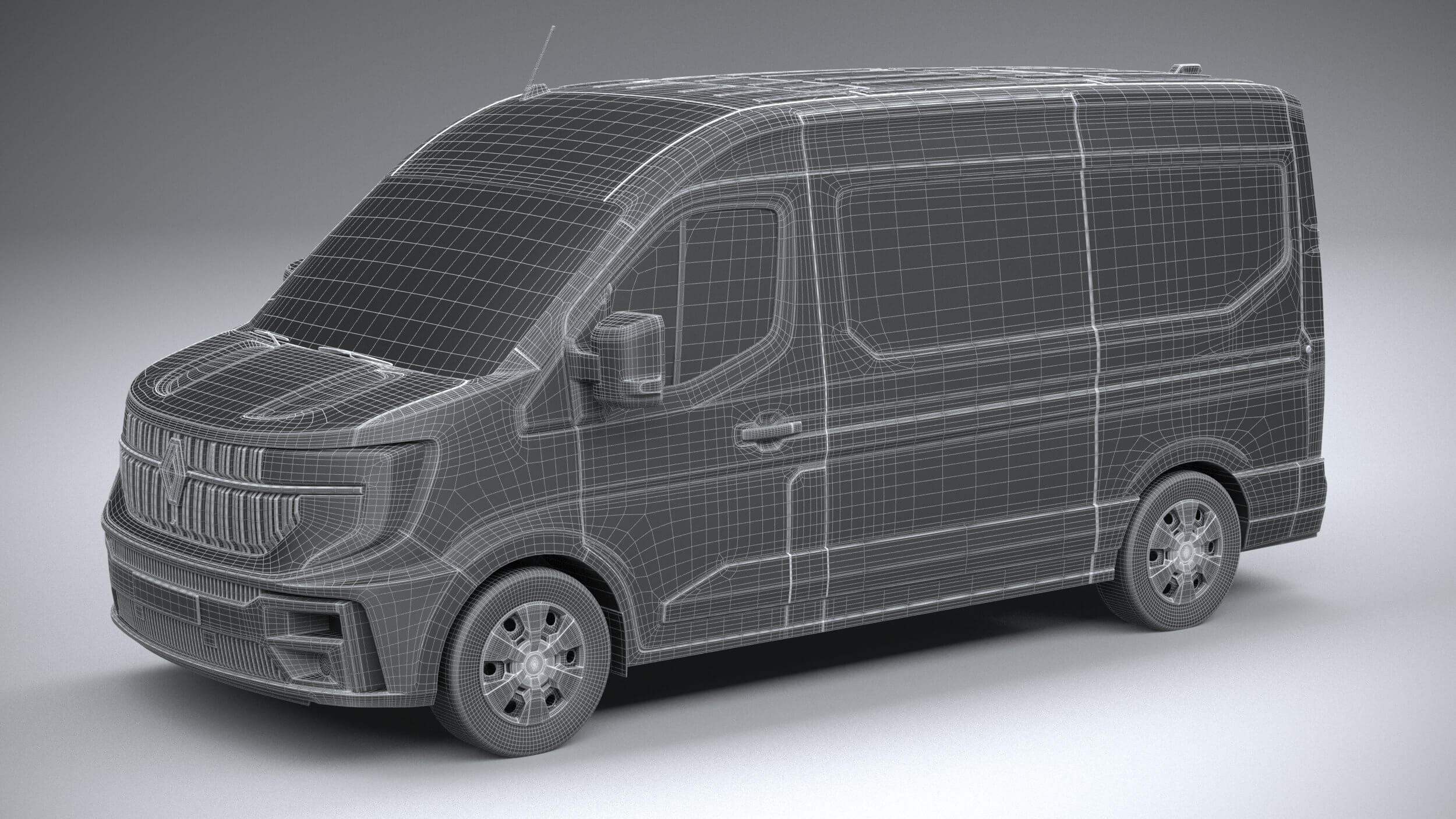 Renault Master 2025 - 3D Model by SQUIR