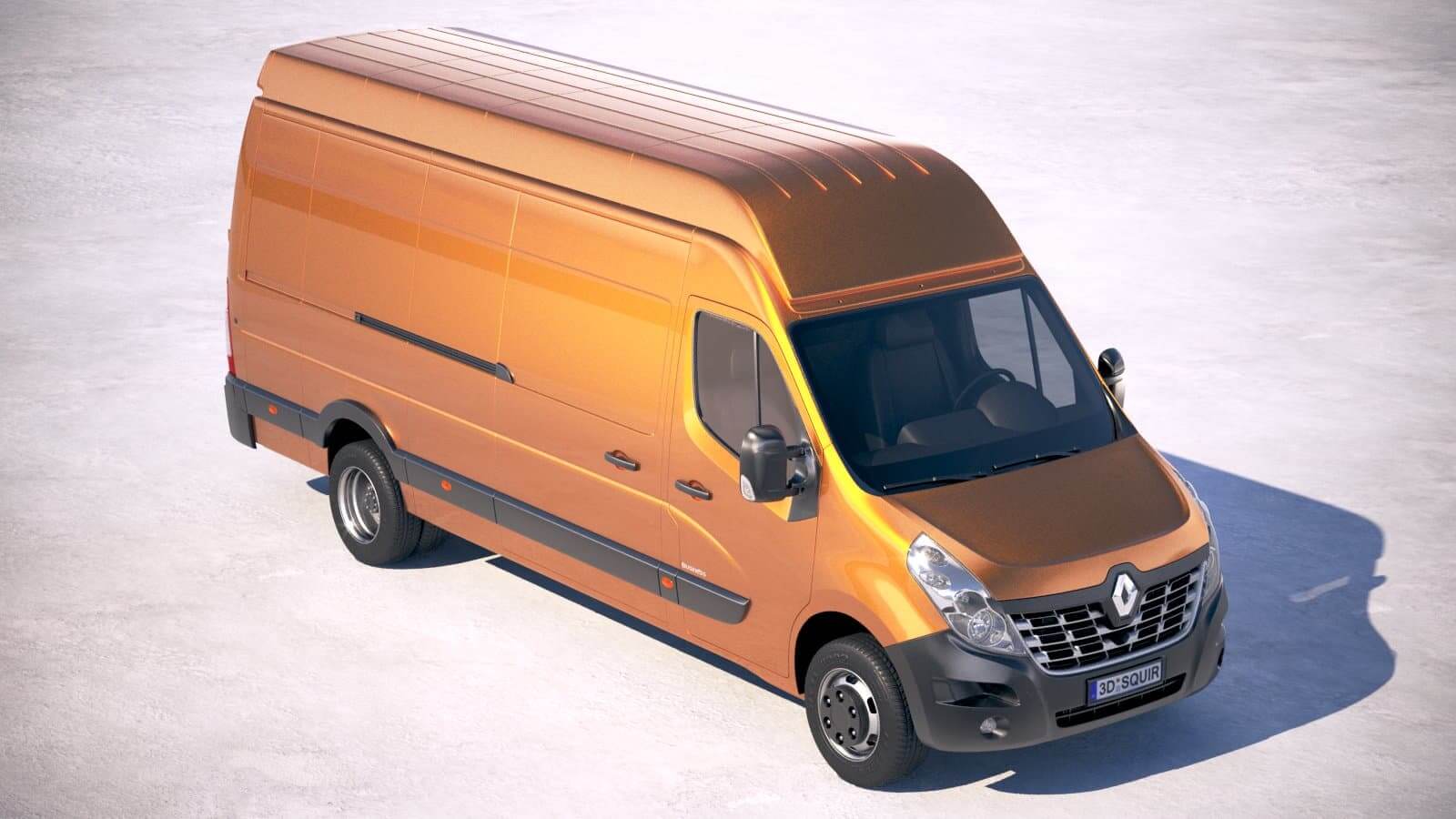 Renault Master Van 2018 Maxi - 3D Model by SQUIR