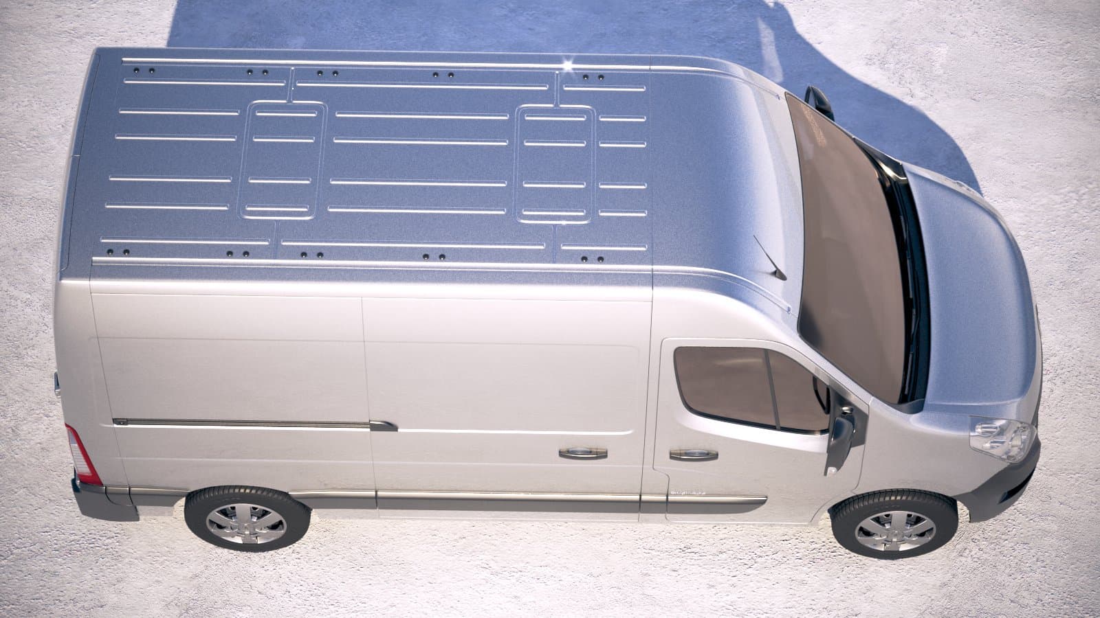 Renault Master Van 2018 Mid - 3D Model by SQUIR
