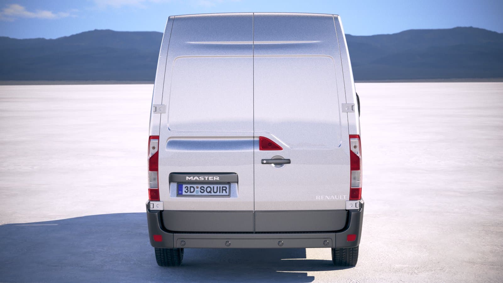 Renault Master Van 2018 Mid - 3D Model by SQUIR