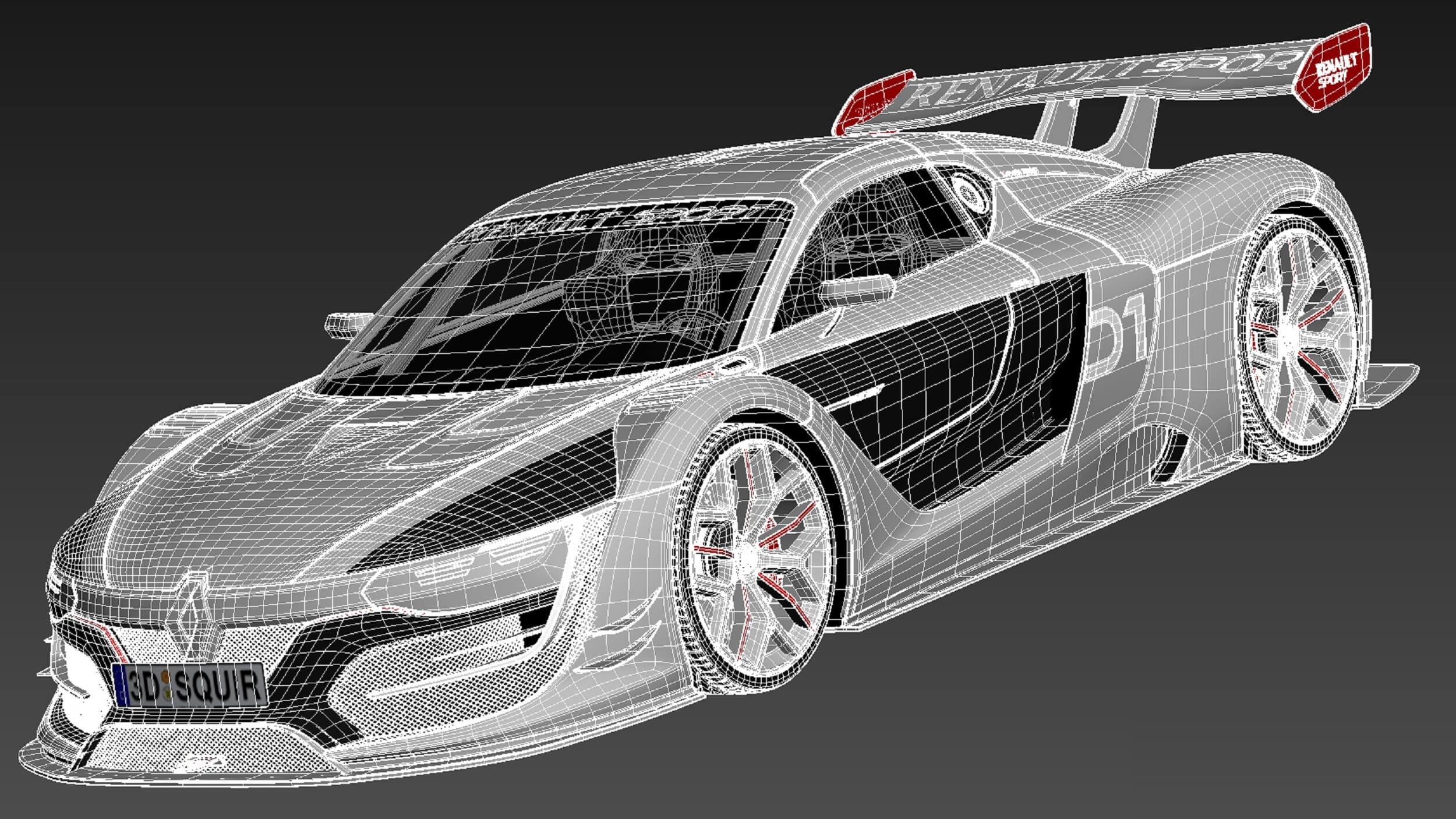 Renault Sport RS01 2015 - 3D Model by SQUIR