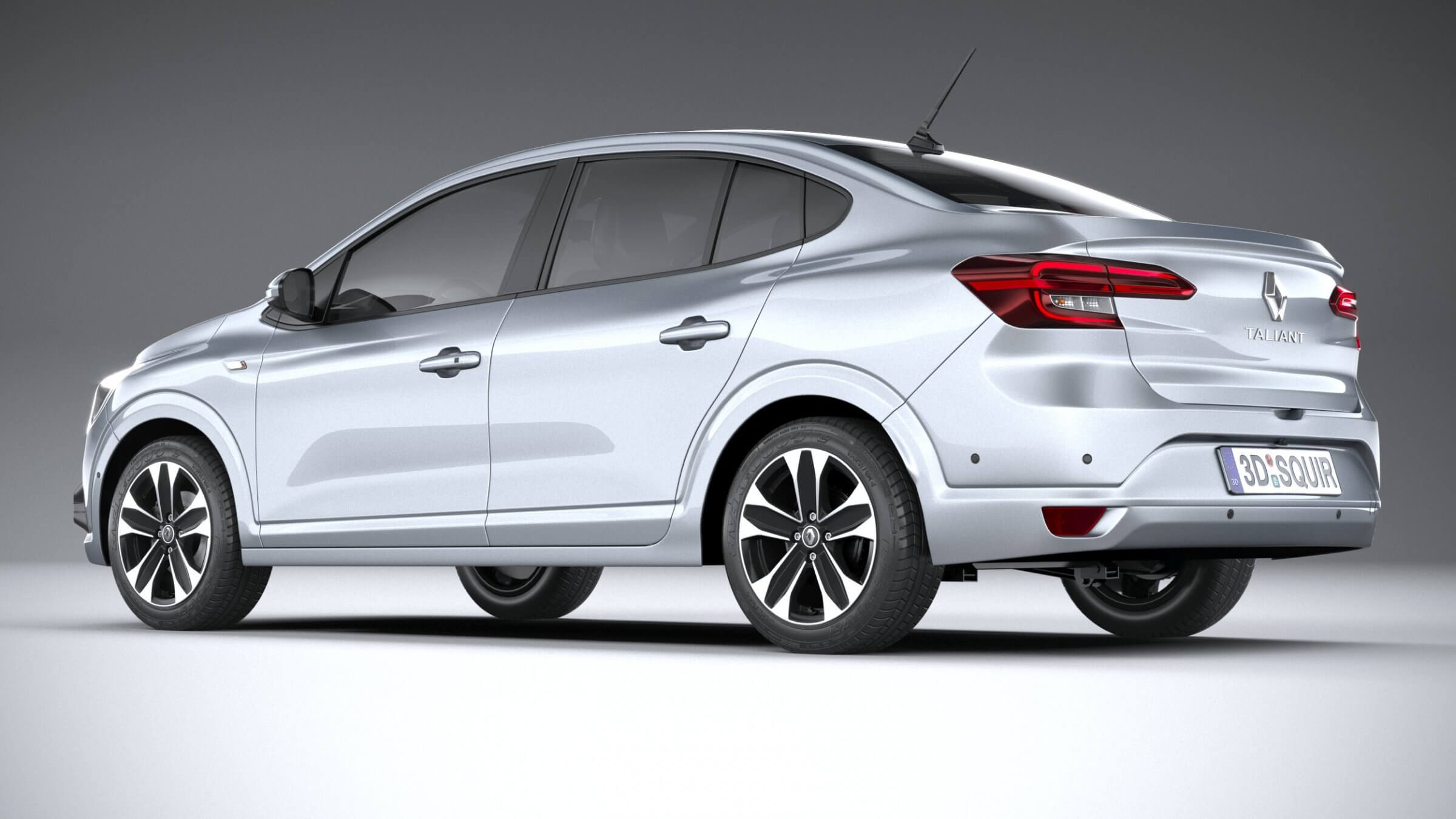 Renault Taliant 2021 - 3D Model by SQUIR