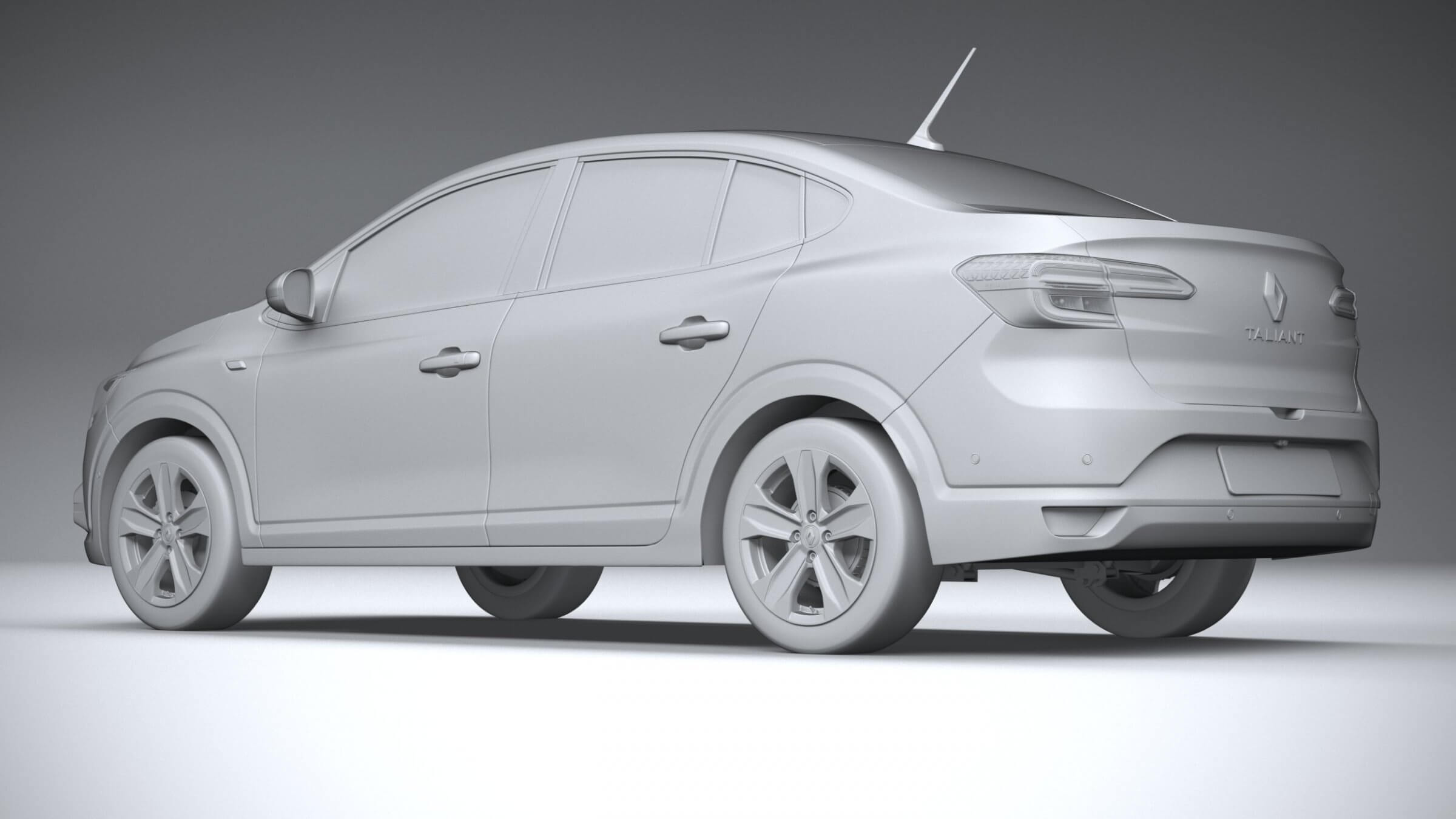 Renault Taliant 2021 - 3D Model by SQUIR