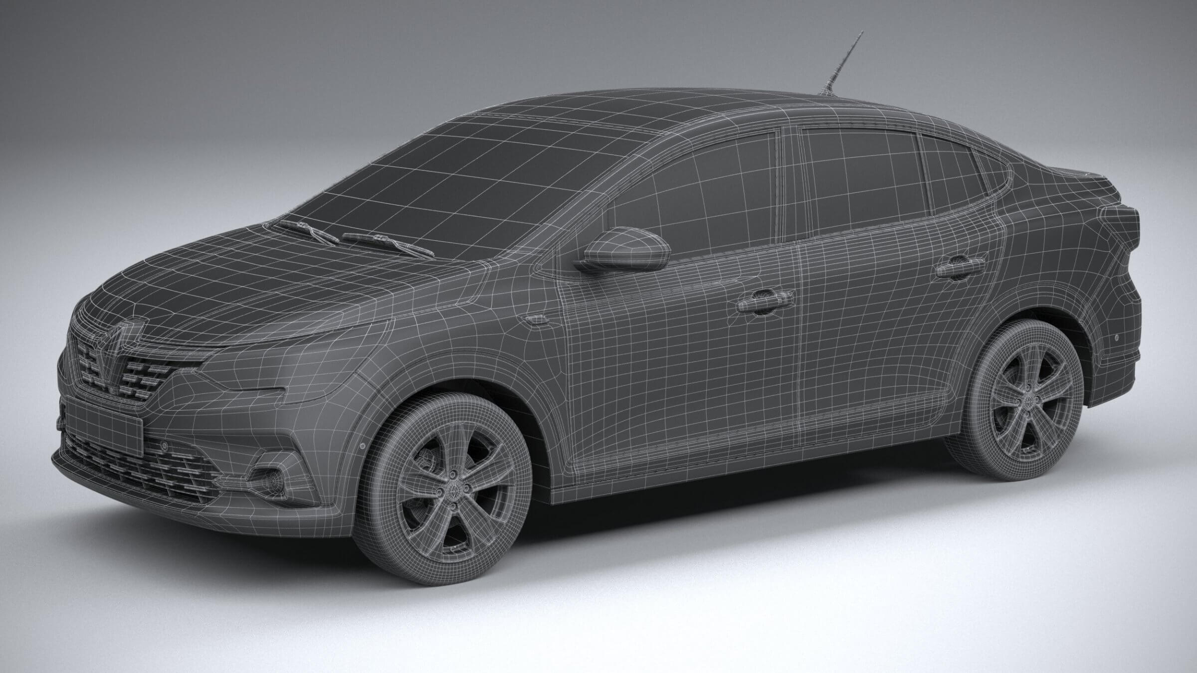 Renault Taliant 2021 - 3D Model by SQUIR