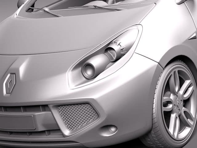 Renault Wind 2010 - 3D Model by SQUIR