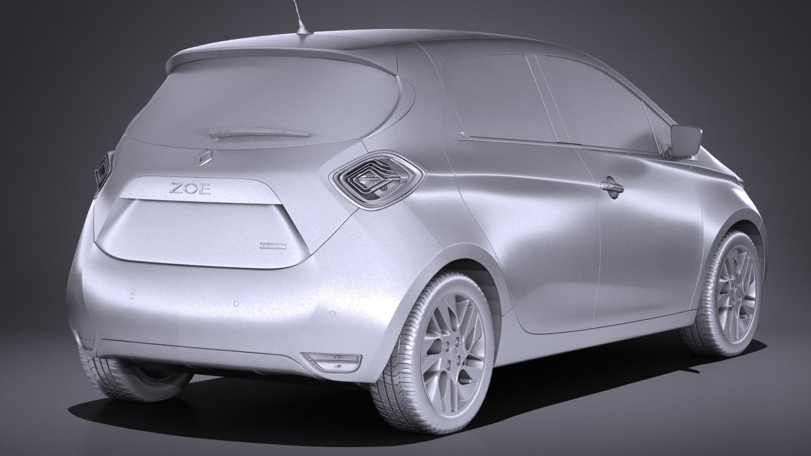 Renault Zoe 2017 - 3D Model by SQUIR