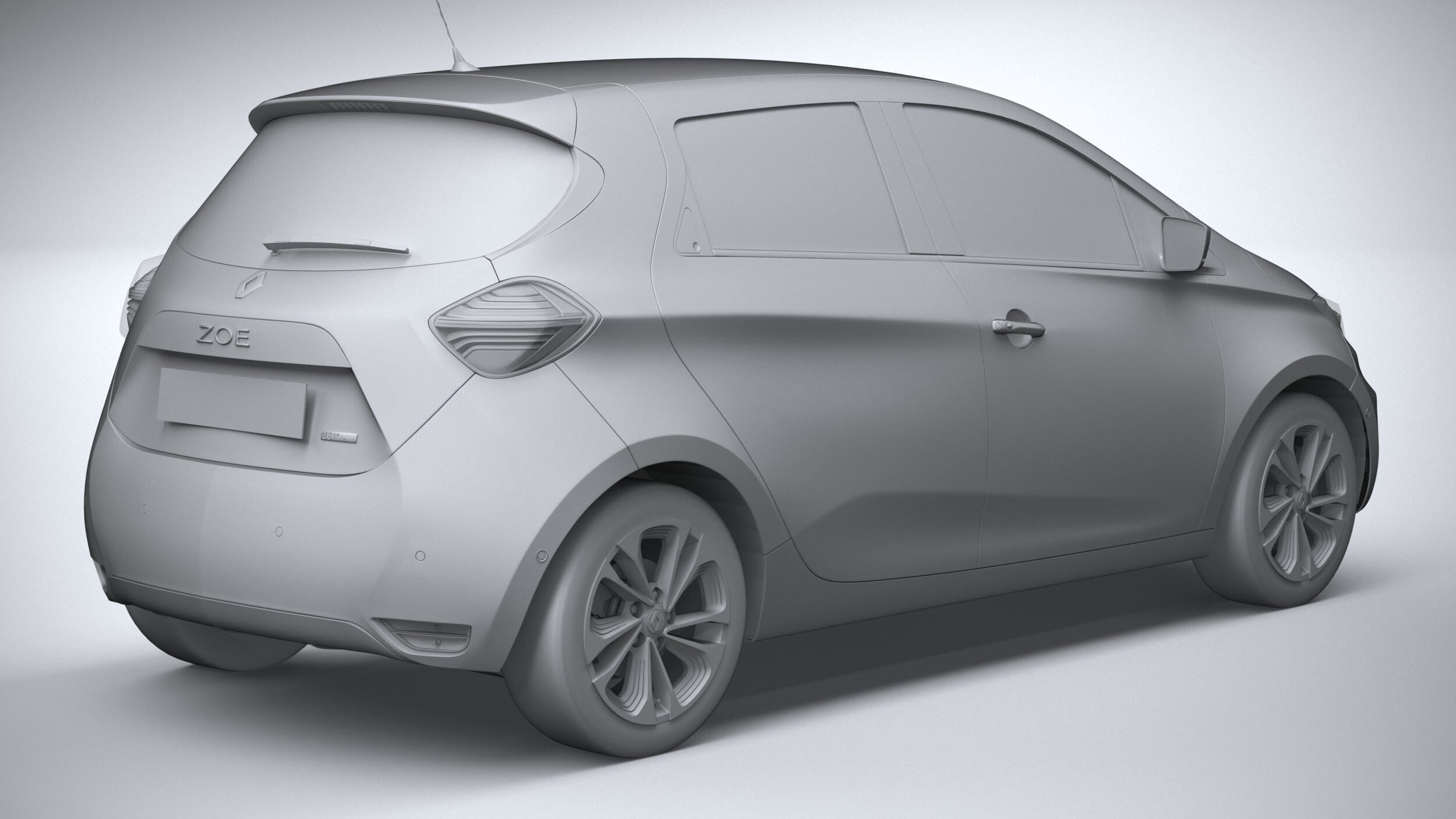 Renault Zoe 2020 - 3D Model by SQUIR