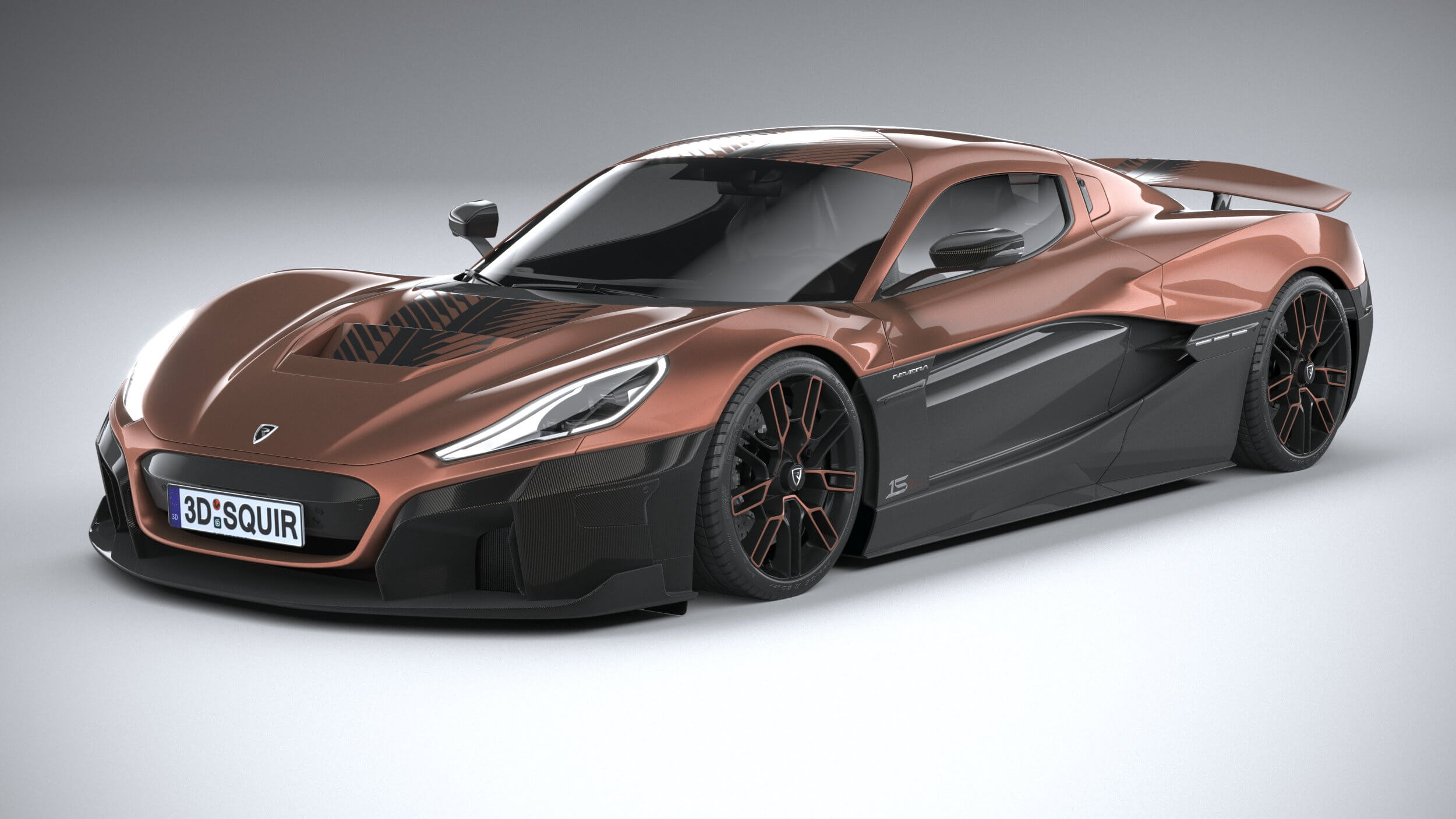 Rimac Nevera 15th Anniversary Edition 2024 - 3D Model by SQUIR