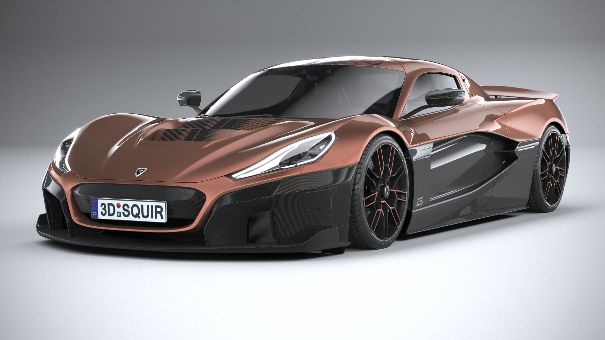 Rimac Nevera 15th Anniversary Edition 2024 - 3D Model by SQUIR