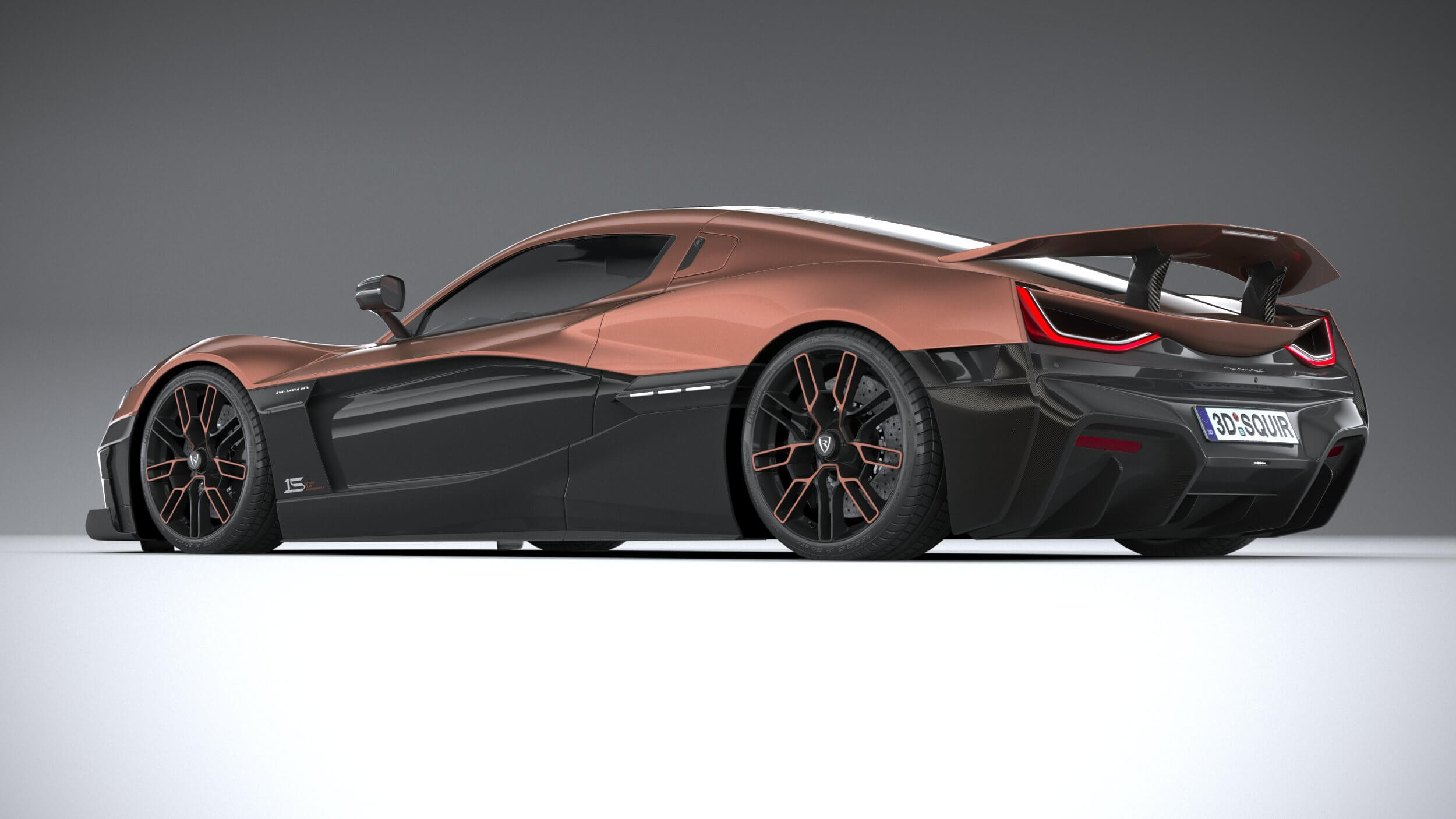 Rimac Nevera 15th Anniversary Edition 2024 - 3D Model by SQUIR