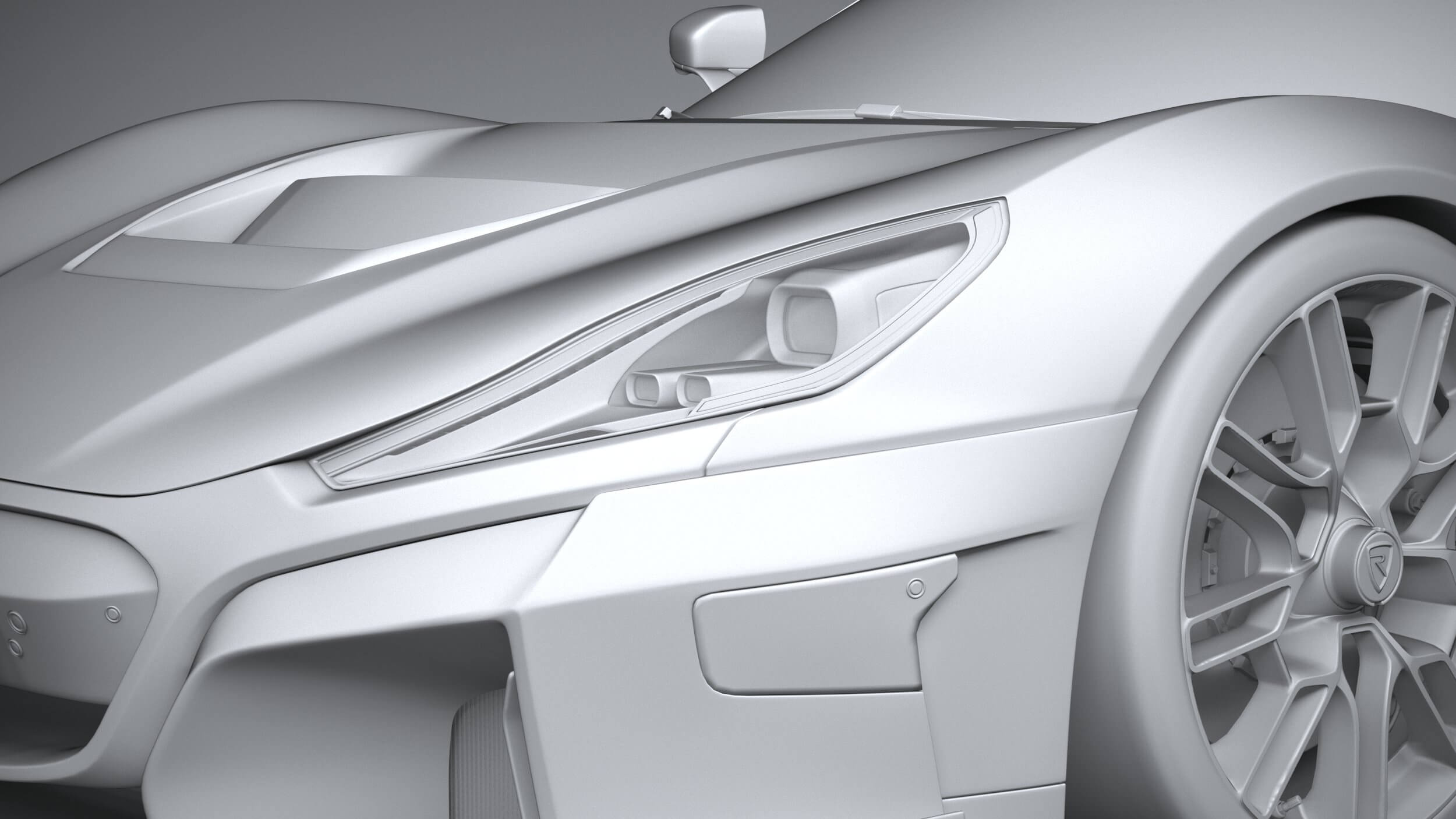 Rimac Nevera 15th Anniversary Edition 2024 - 3D Model by SQUIR