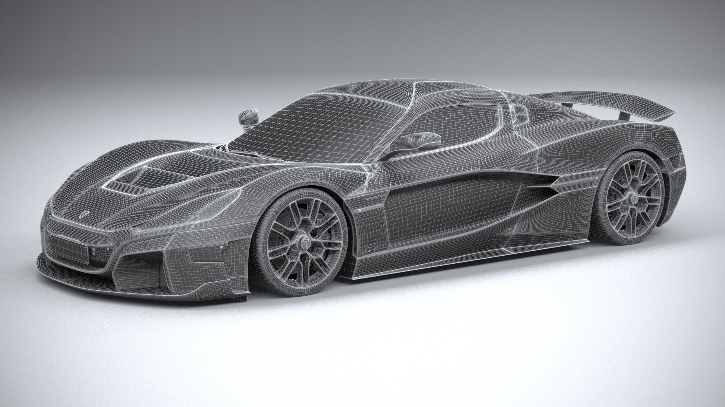 Rimac Nevera 15th Anniversary Edition 2024 - 3D Model by SQUIR