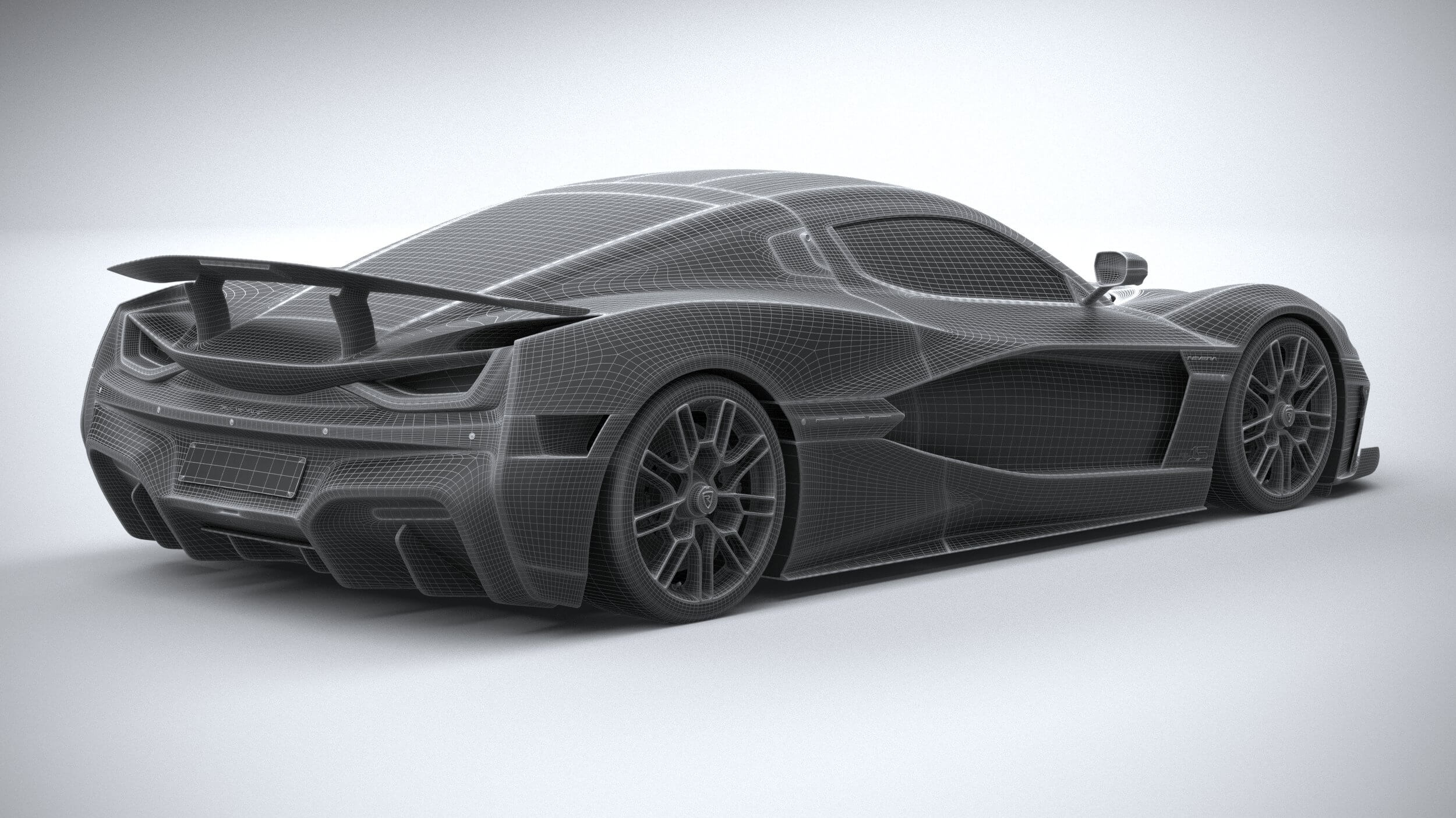 Rimac Nevera 15th Anniversary Edition 2024 - 3D Model by SQUIR