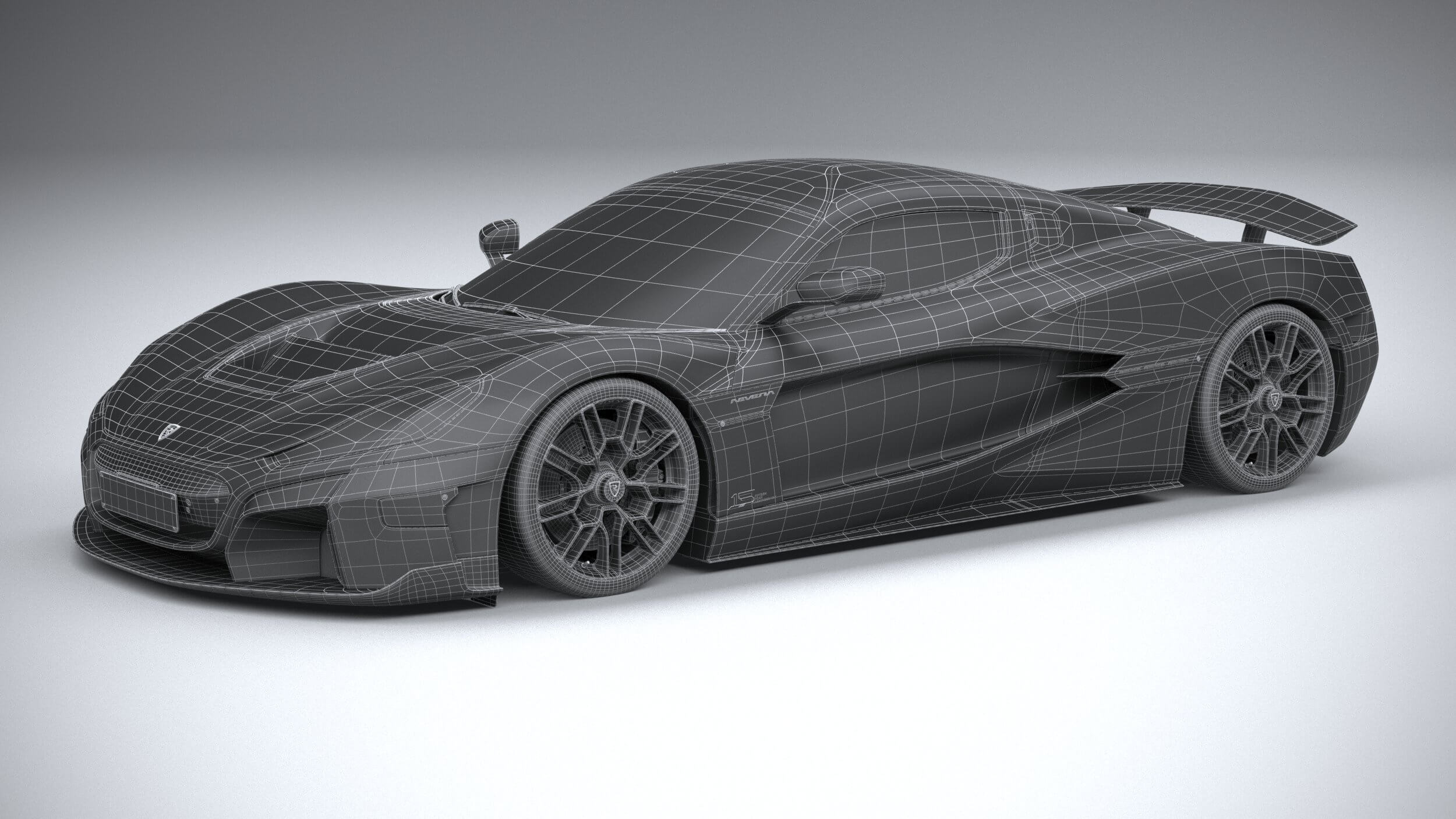 Rimac Nevera 15th Anniversary Edition 2024 - 3D Model by SQUIR