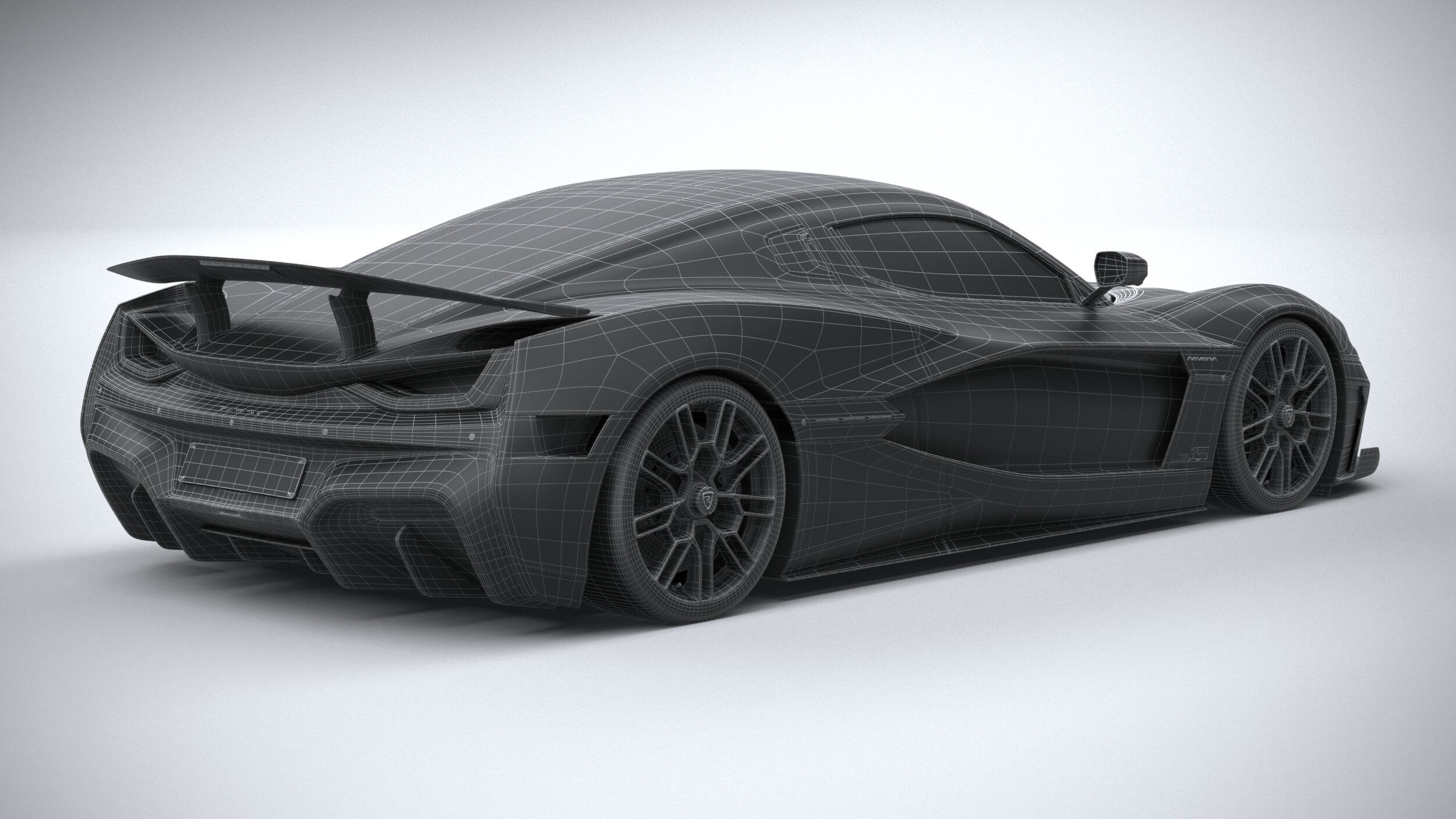 Rimac Nevera 15th Anniversary Edition 2024 - 3D Model by SQUIR