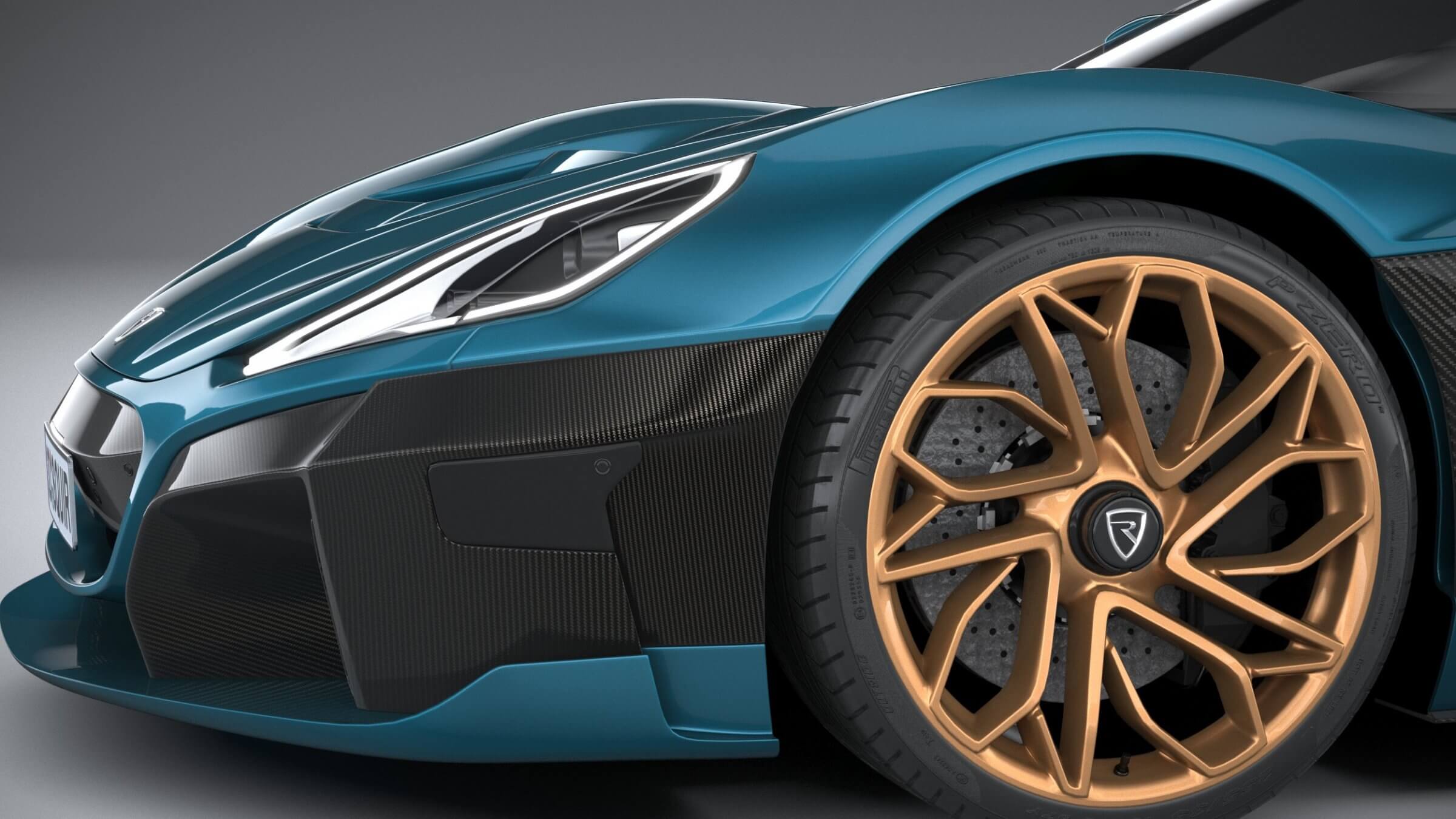 Rimac Nevera 2022 - 3D Model by SQUIR