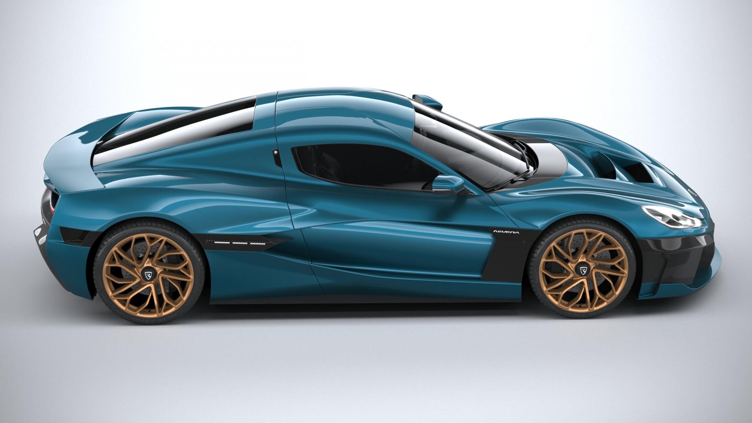 Rimac Nevera 2022 - 3D Model by SQUIR